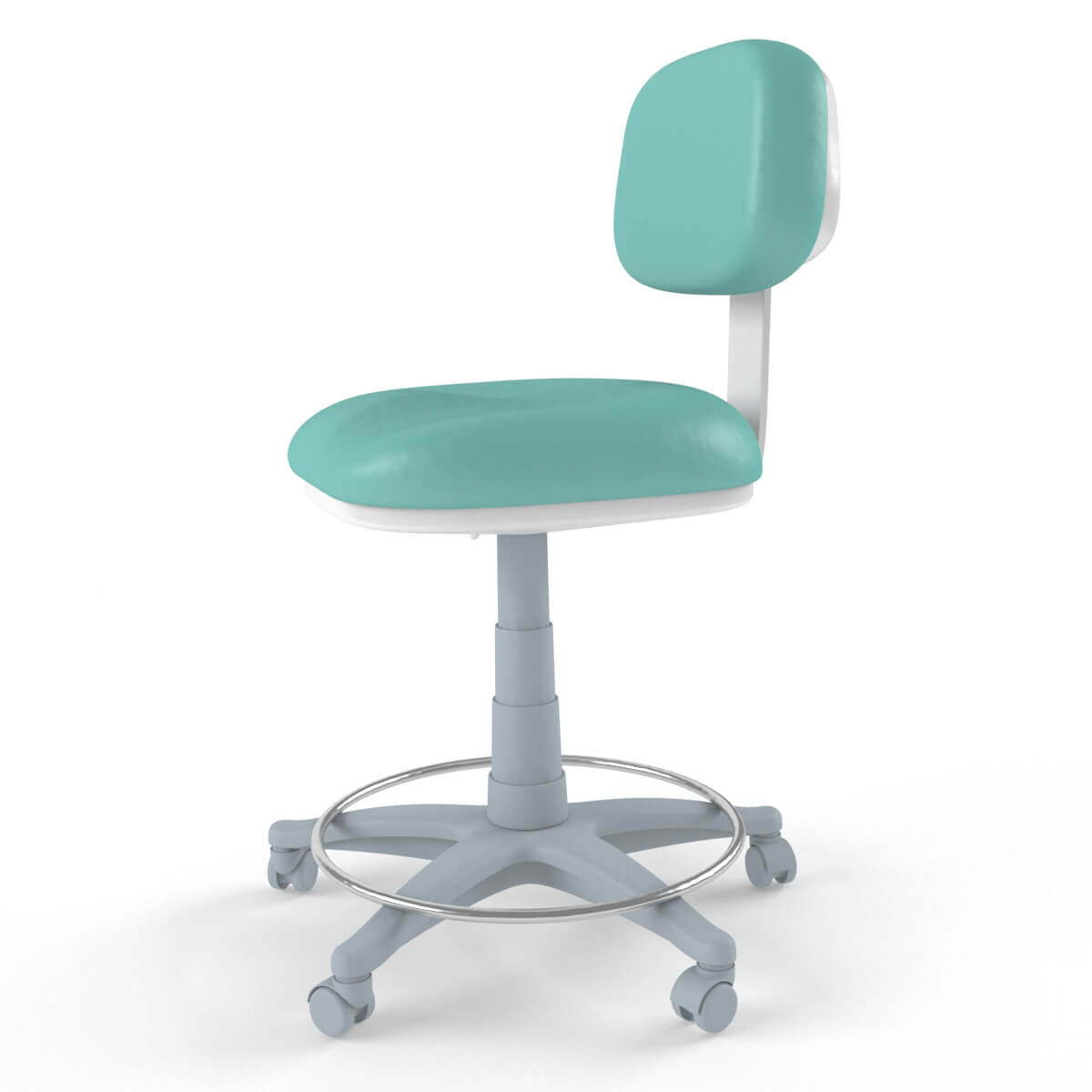 Height Adjustable Medical Doctor Stool - 3D Model by AnDu