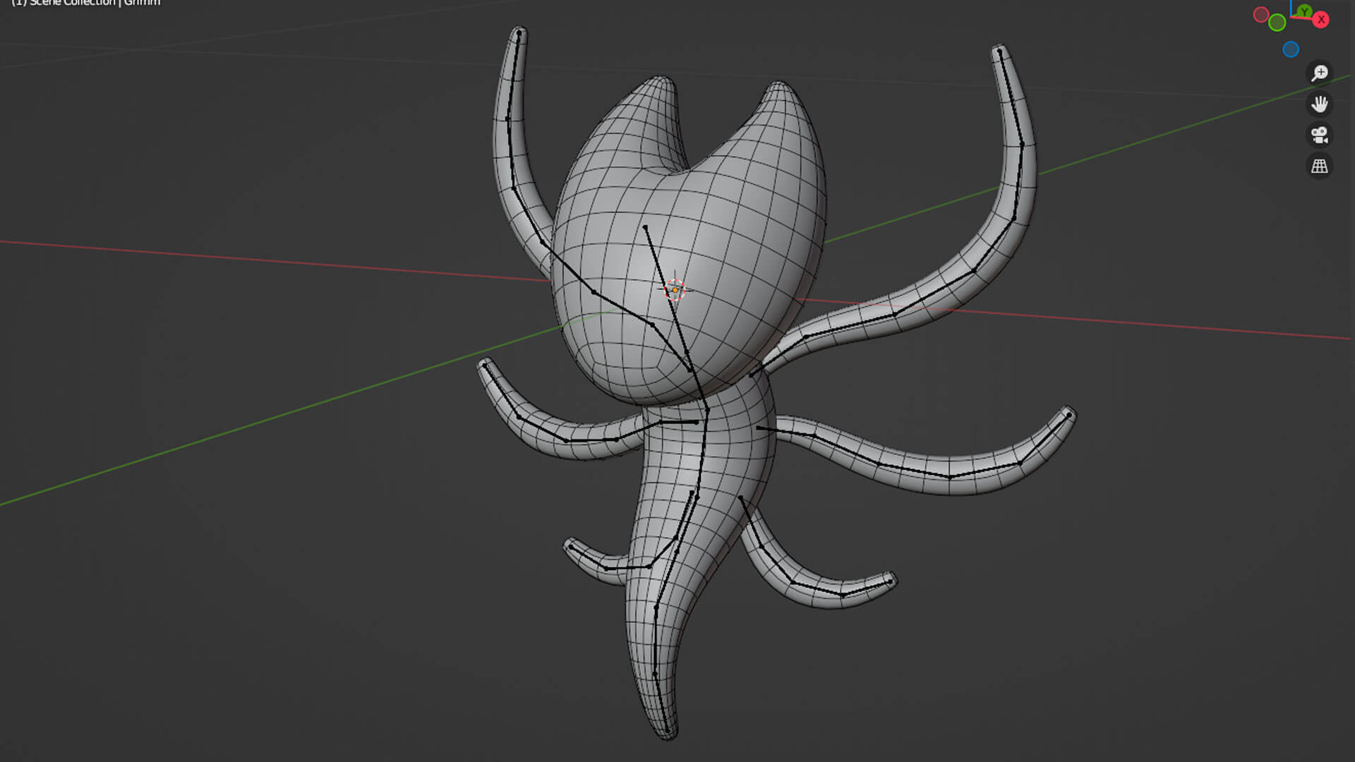 Hollow Knight Grimmchild Animated - Free 3D Model by AnDu