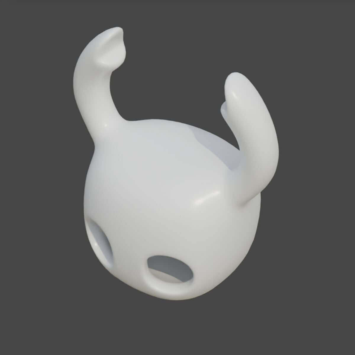 Hollow Knight Head - Free 3D Model by AnDu