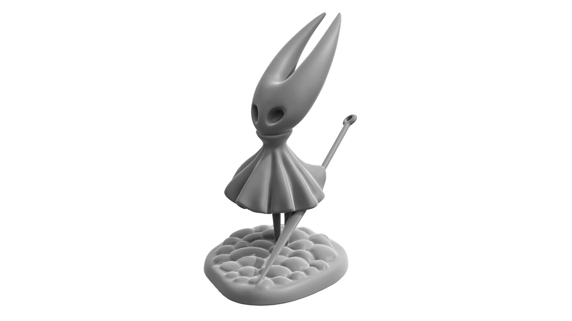Hornet - Hollow Knight and Silksong Character 3D Print Model by AnDu