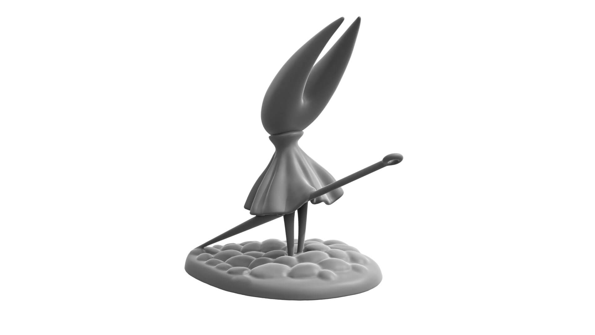 Hornet - Hollow Knight and Silksong Character 3D Print Model by AnDu