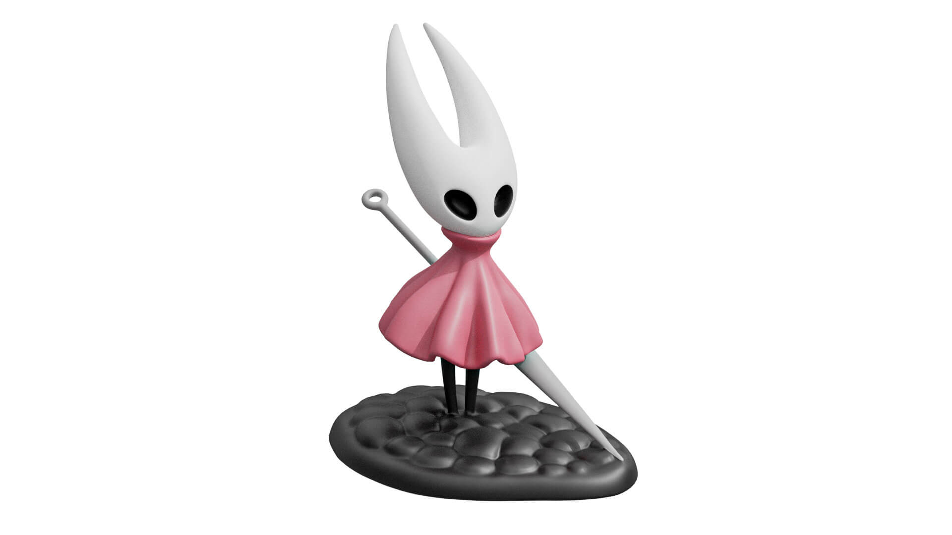 Hornet - Hollow Knight and Silksong Character 3D Print Model by AnDu