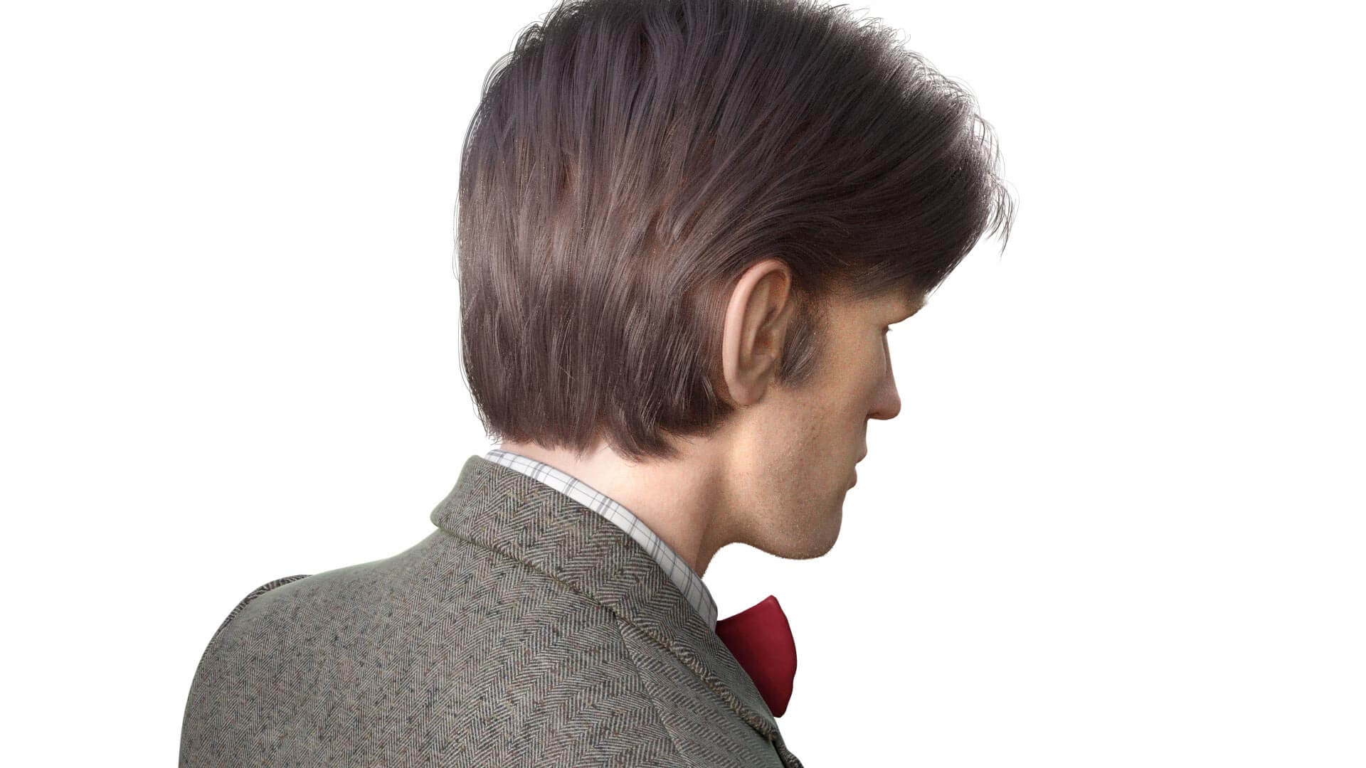 Matt Smith Portrait - Free 3D Model by AnDu