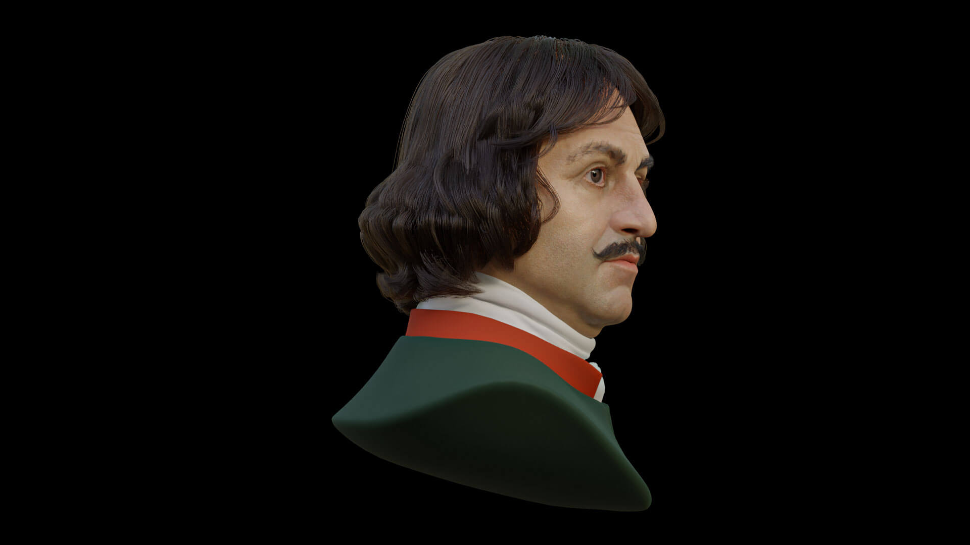 Peter The Great Head Model and Hairstyle by AnDu