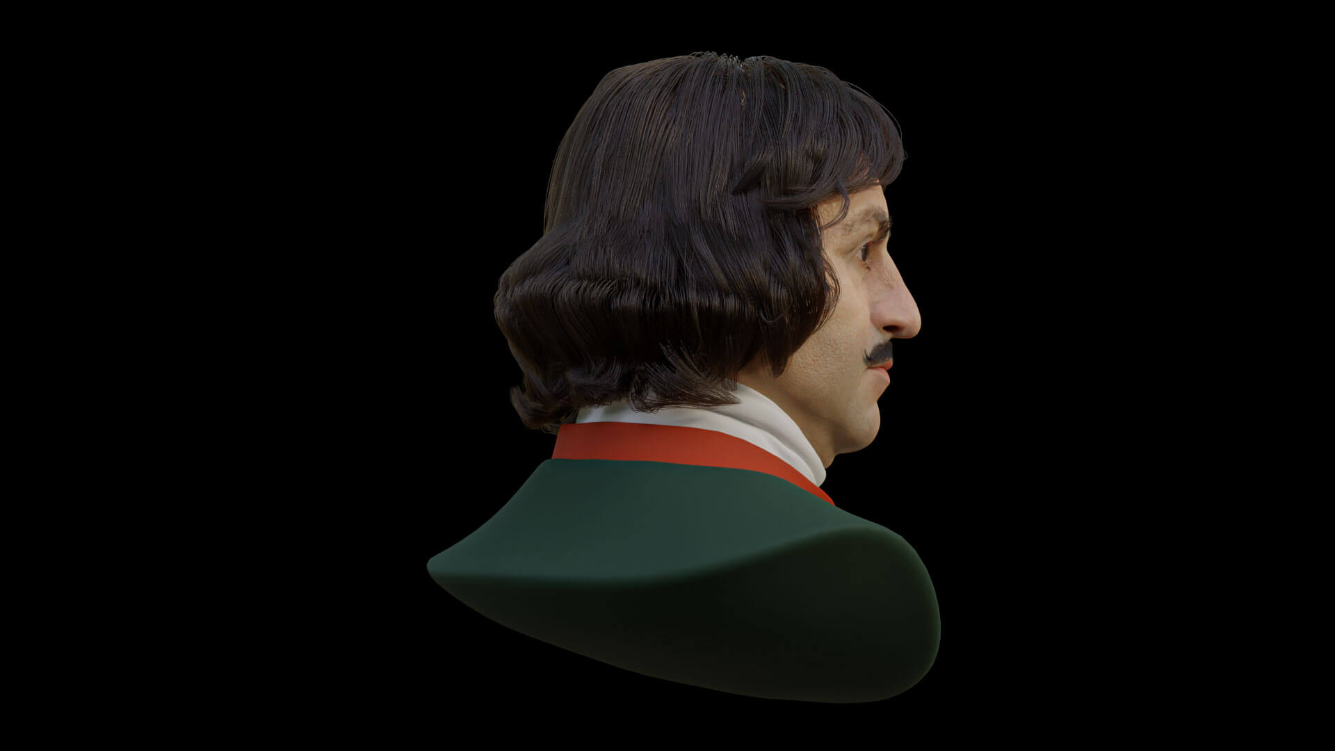 Peter The Great Head Model and Hairstyle by AnDu