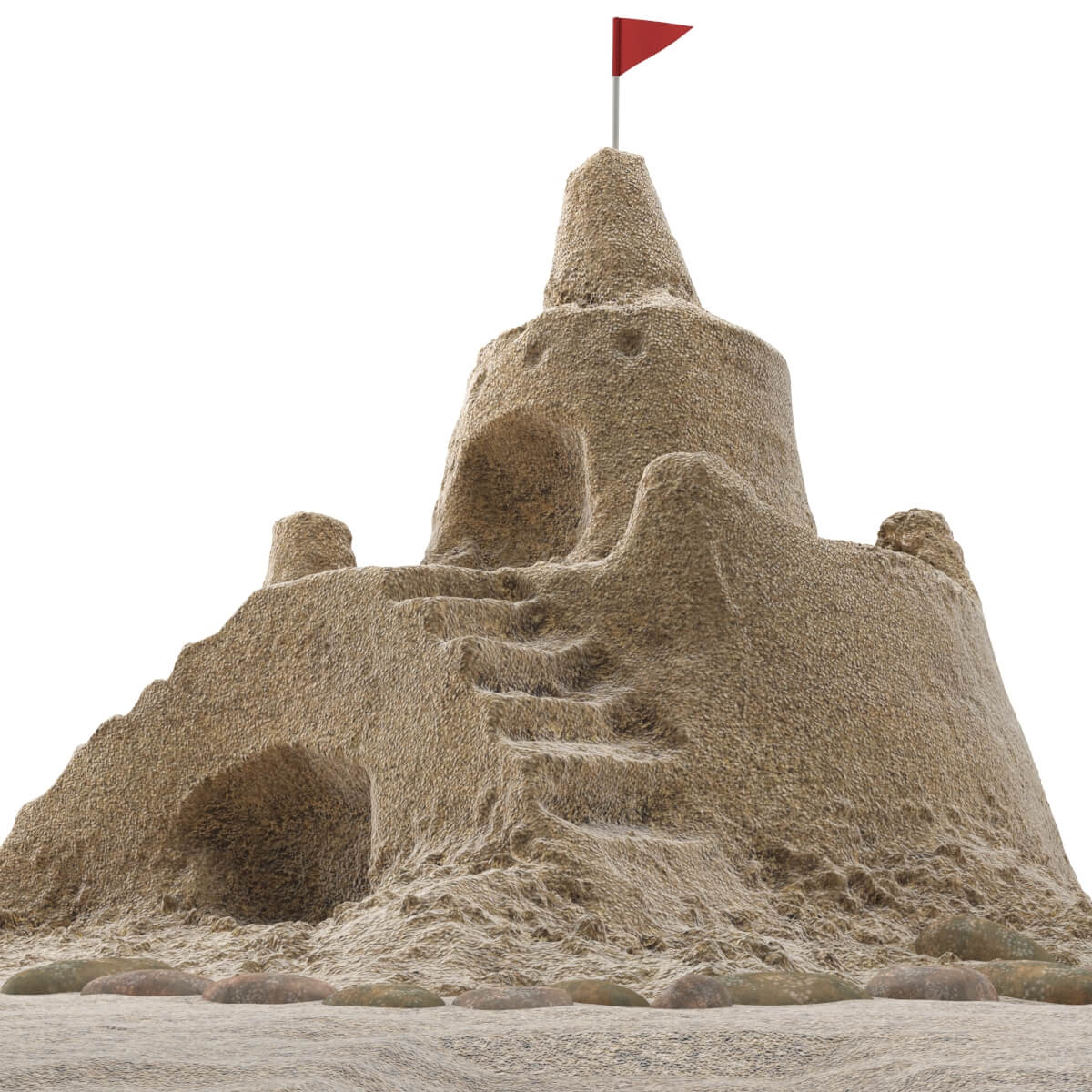 Sand Castle Model by AnDu