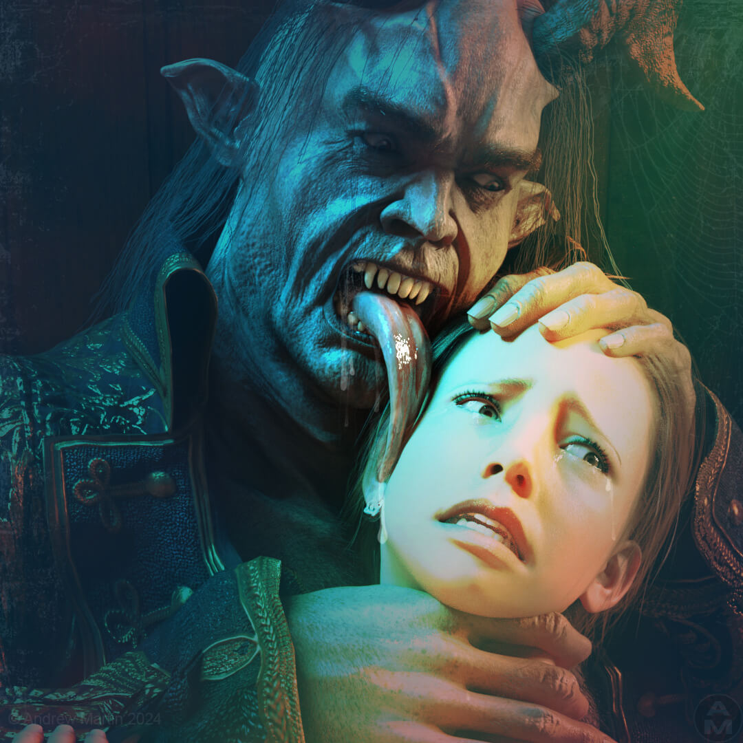 Happy Halloween. 3D Render, Digital Art by AndyM