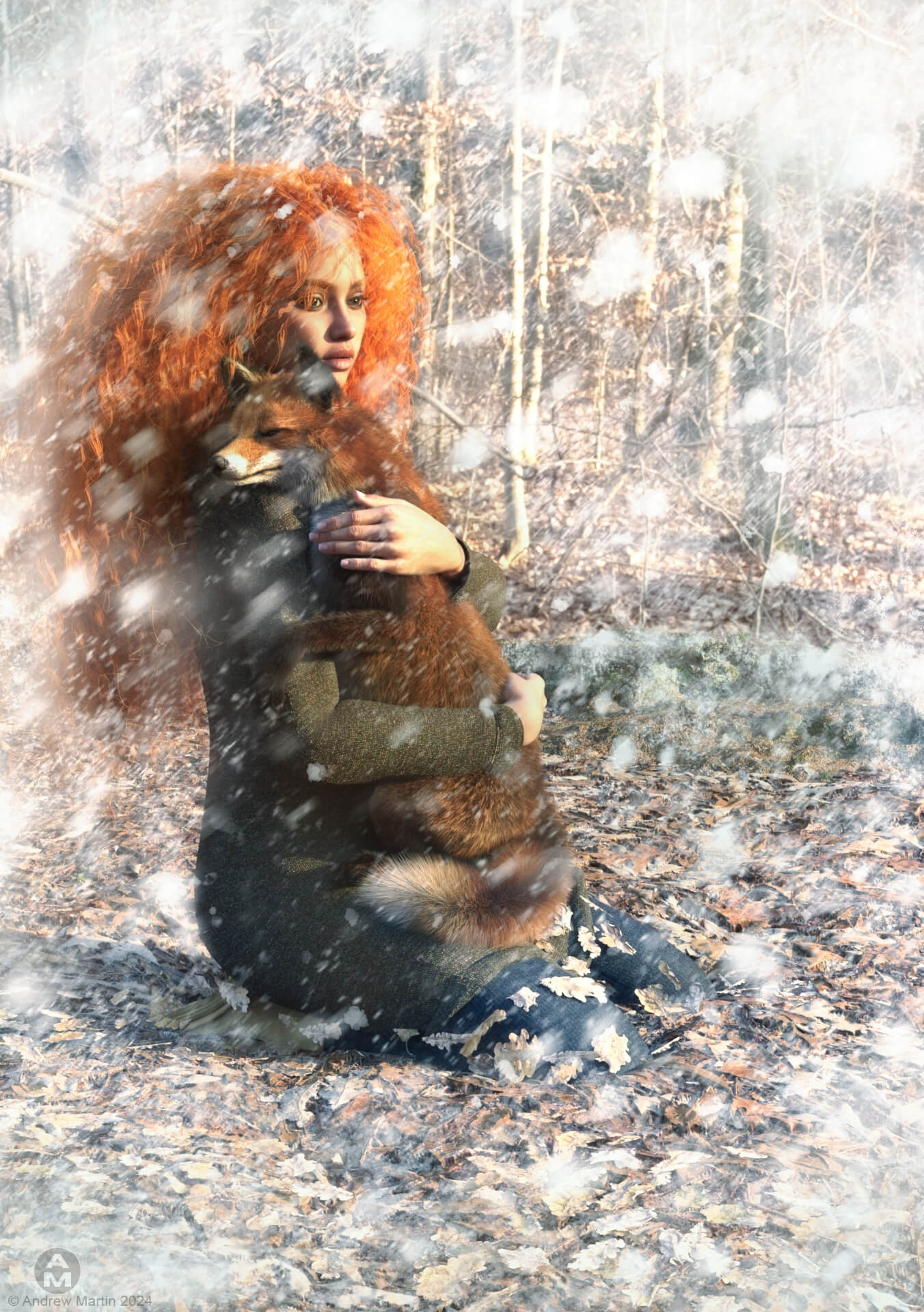 Safe Now 3D Render, Digital Art by AndyM