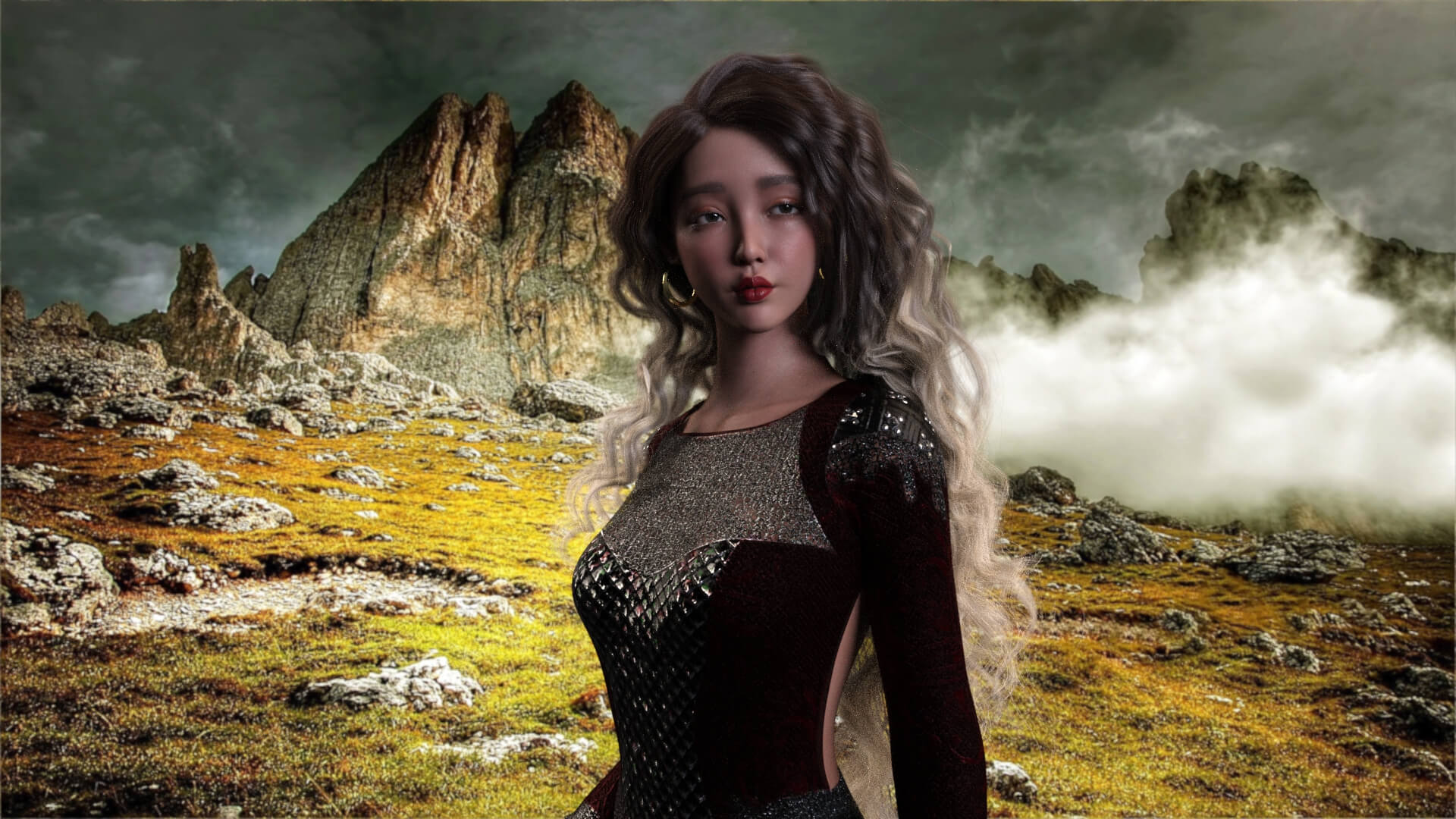 Hope 3D Render, Digital Art by ANena Studios illustration