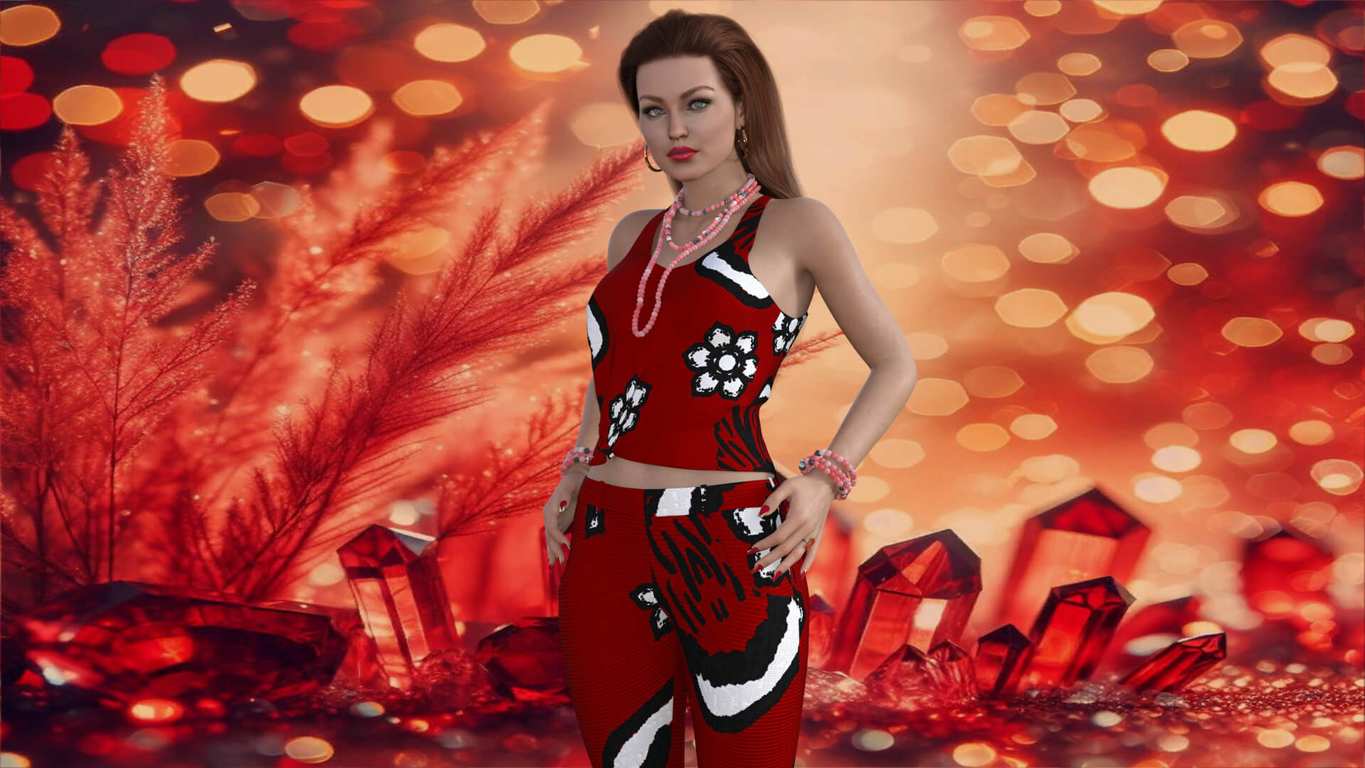 Rubi by ANena Studios illustration | RenderHub Wallpapers