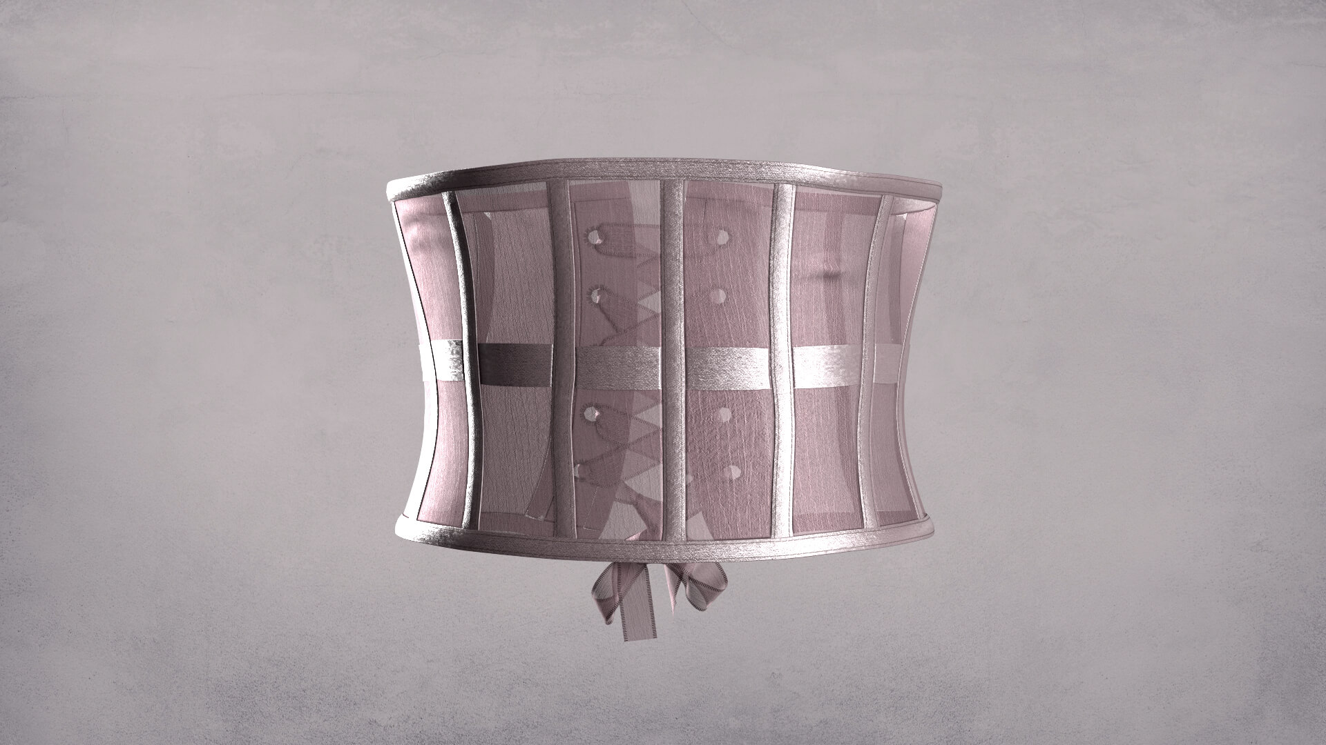 Underbust Corset - 3D Model by anescire