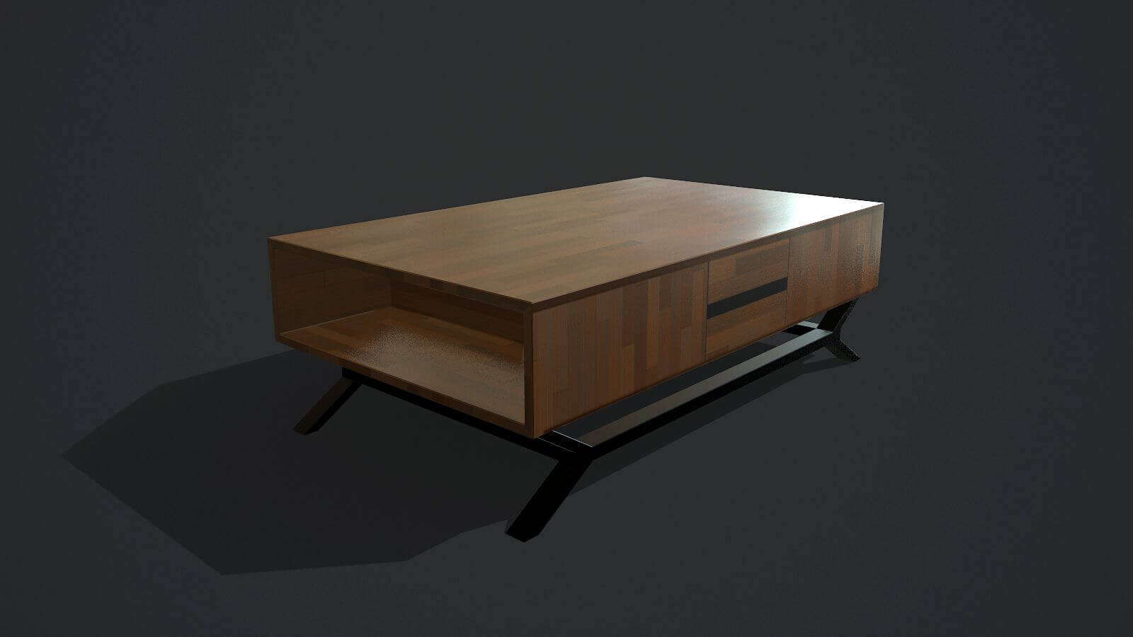 Coffee Table - 3D Model by angeloCG