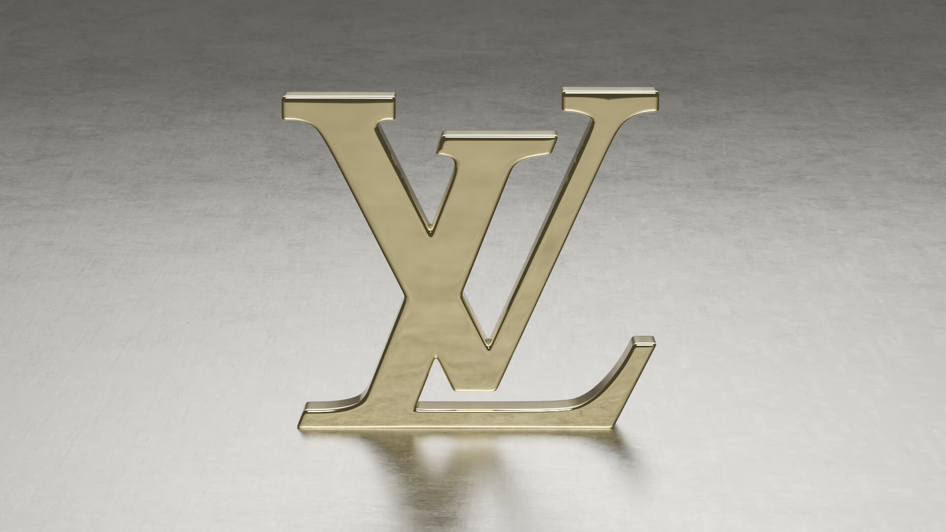 Louis Vuitton Logo - 3D Model by angelus082