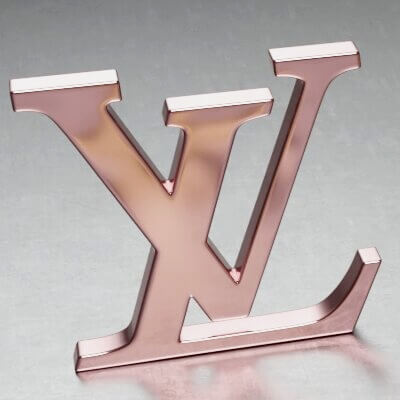 Louis Vuitton Logo - 3D Model by angelus082
