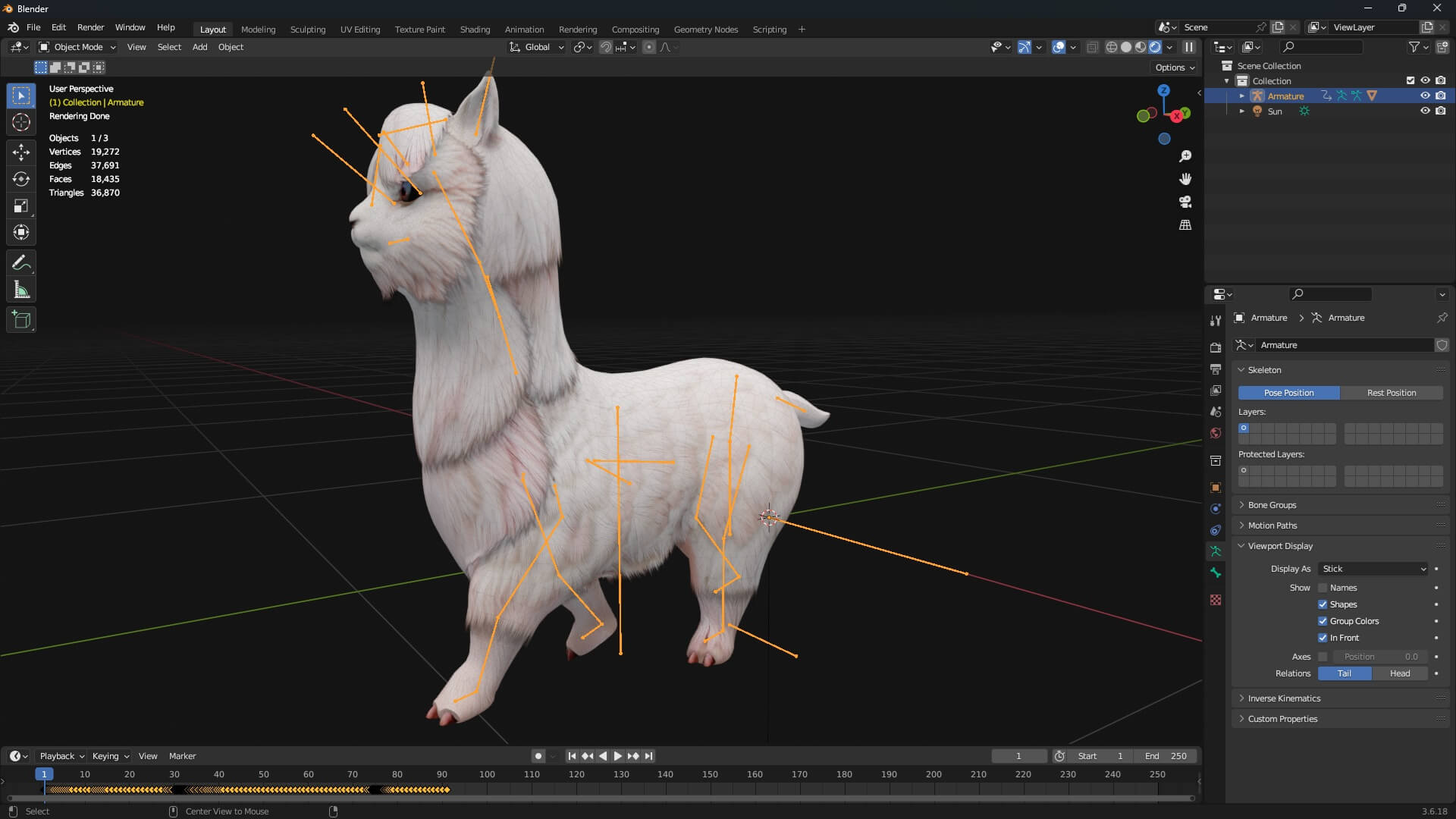 Alpaca-A2-Animated 3D Animation by Animated3d