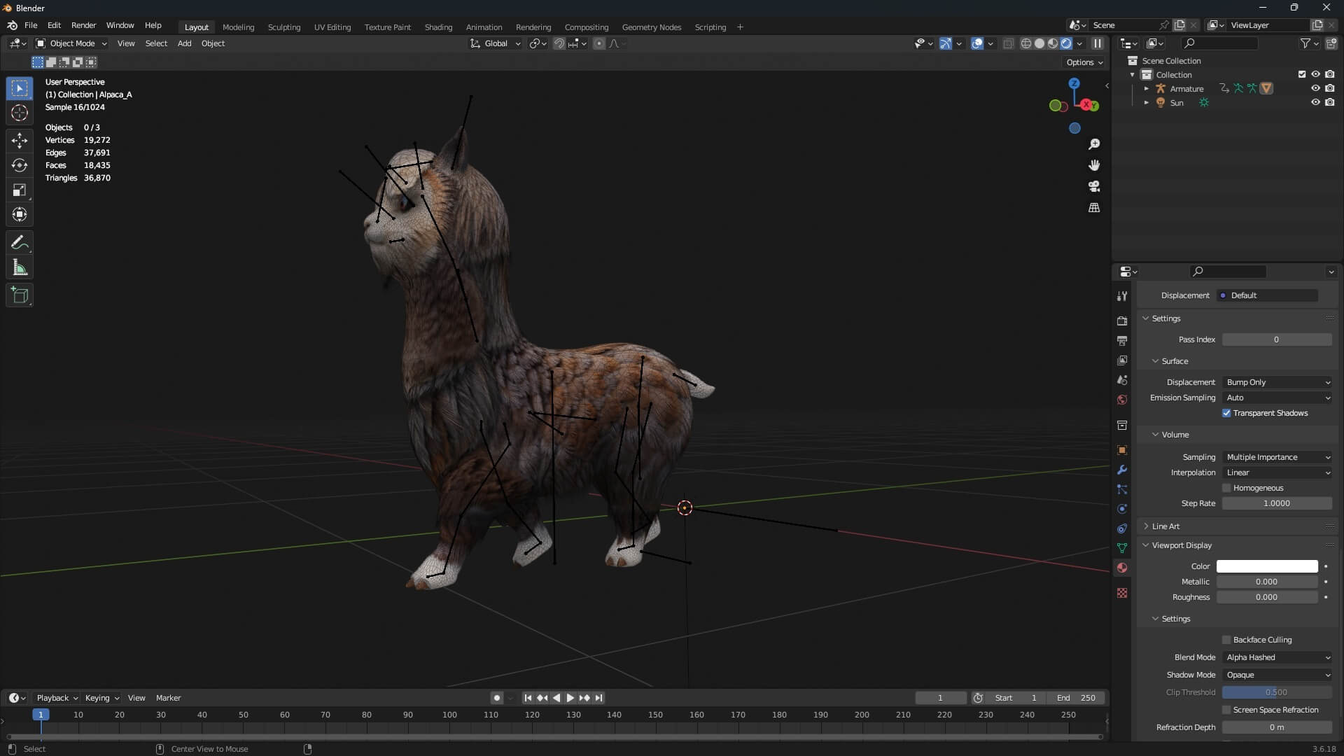 Alpaca-A3-Animated 3D Animation by Animated3d