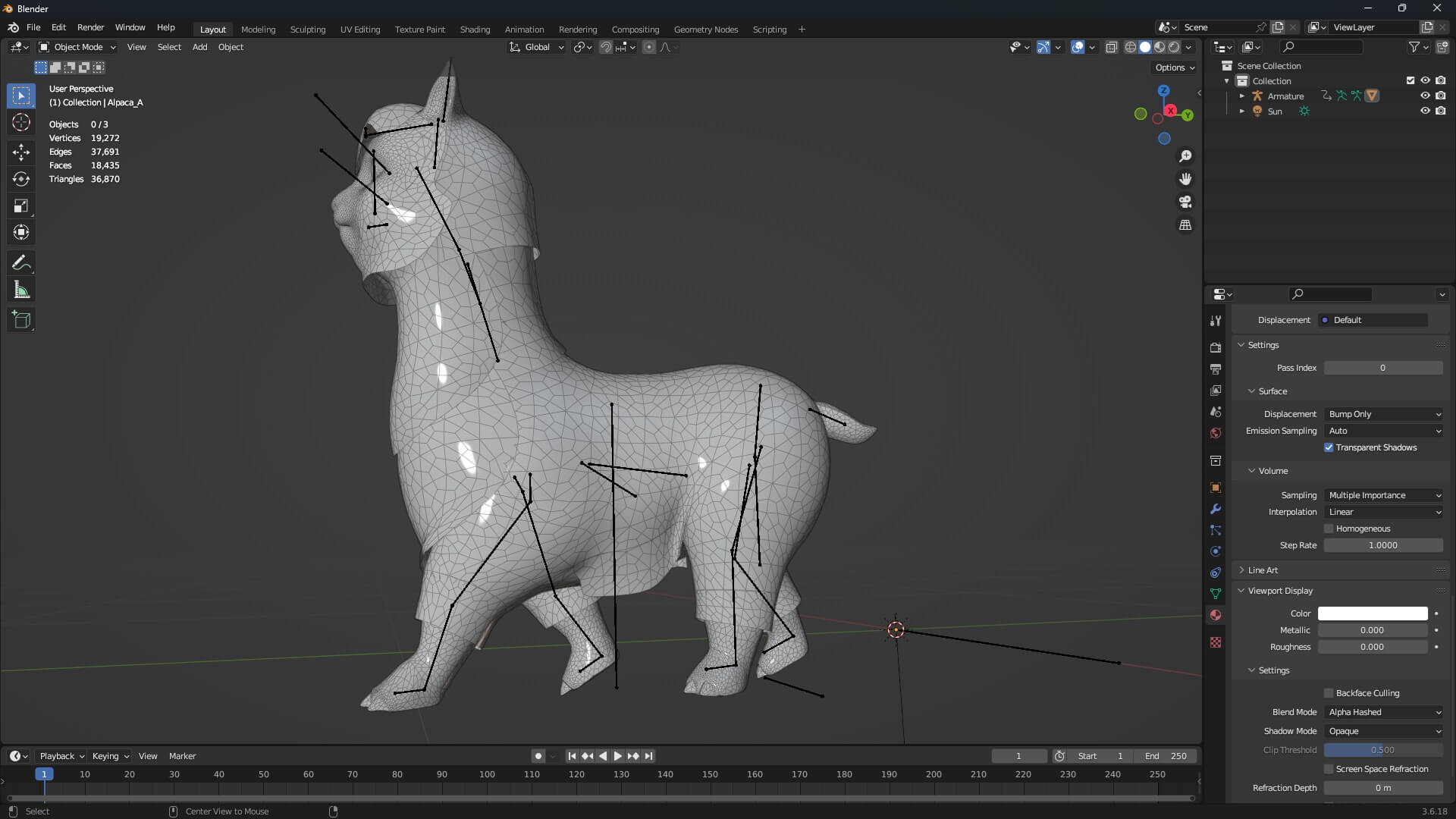 Alpaca-A3-Animated 3D Animation by Animated3d