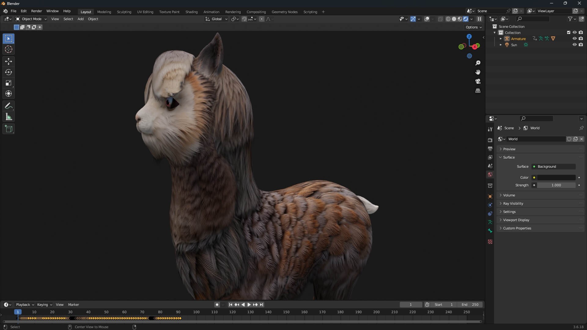 Alpaca-A3-Animated 3D Animation by Animated3d