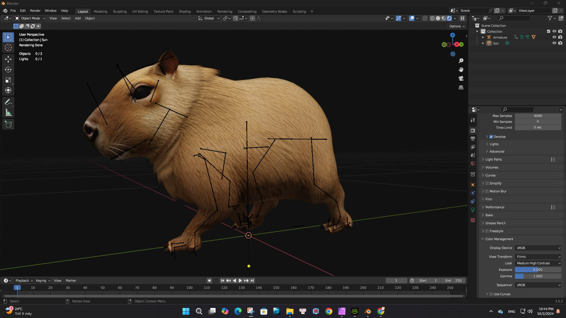 Capybara-A1-Animated 3D Animation by Animated3d