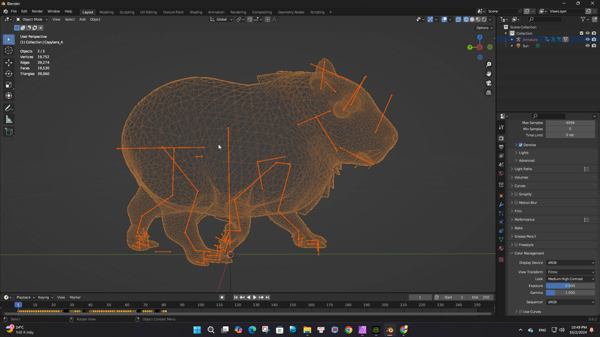Capybara-A1-Animated 3D Animation by Animated3d
