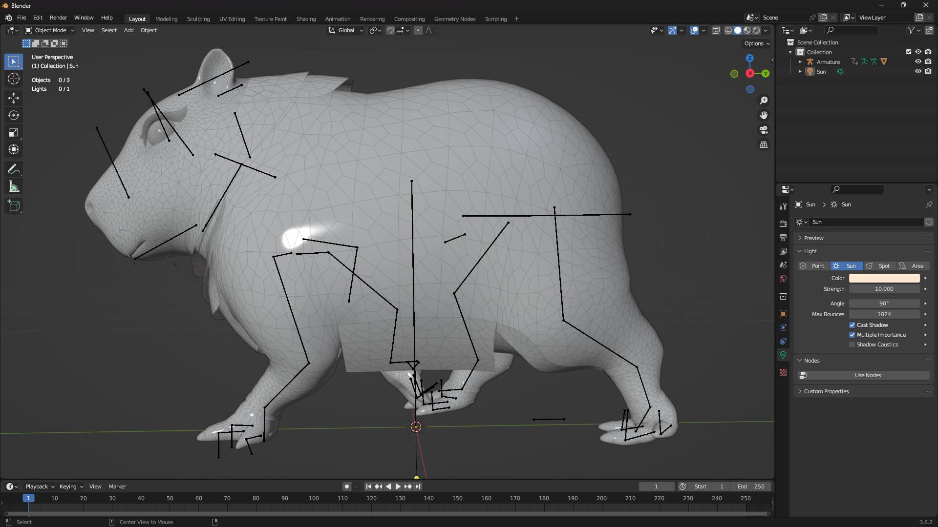 Capybara-A3-Animated 3D Animation by Animated3d