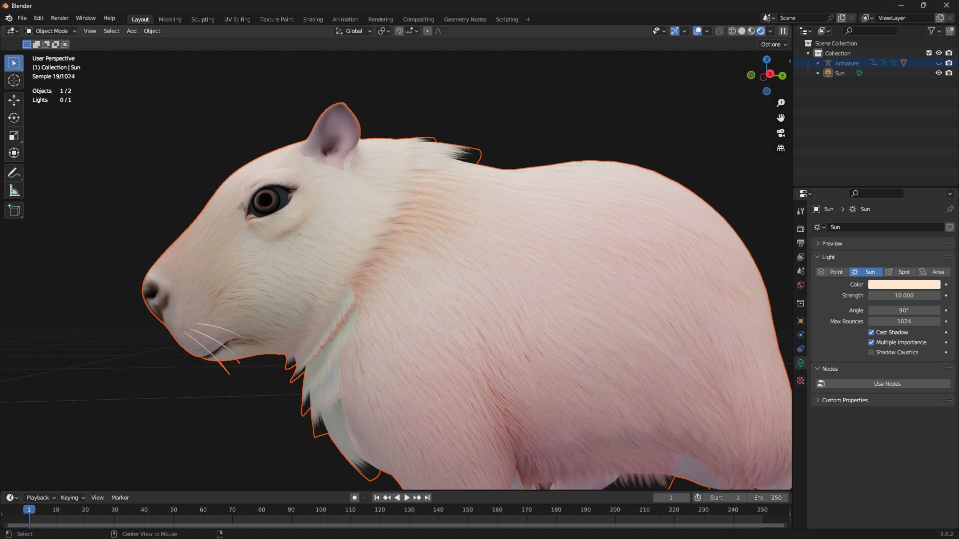 Capybara-A3-Animated 3D Animation by Animated3d