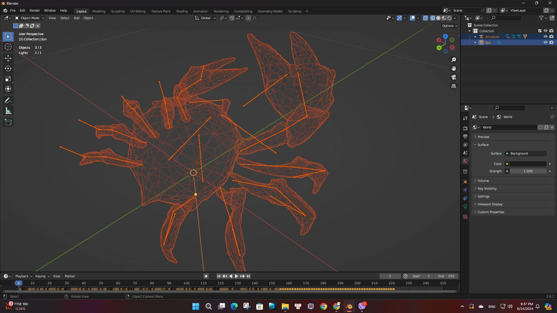 Crab-C2-Animated 3D Model by Animated3d