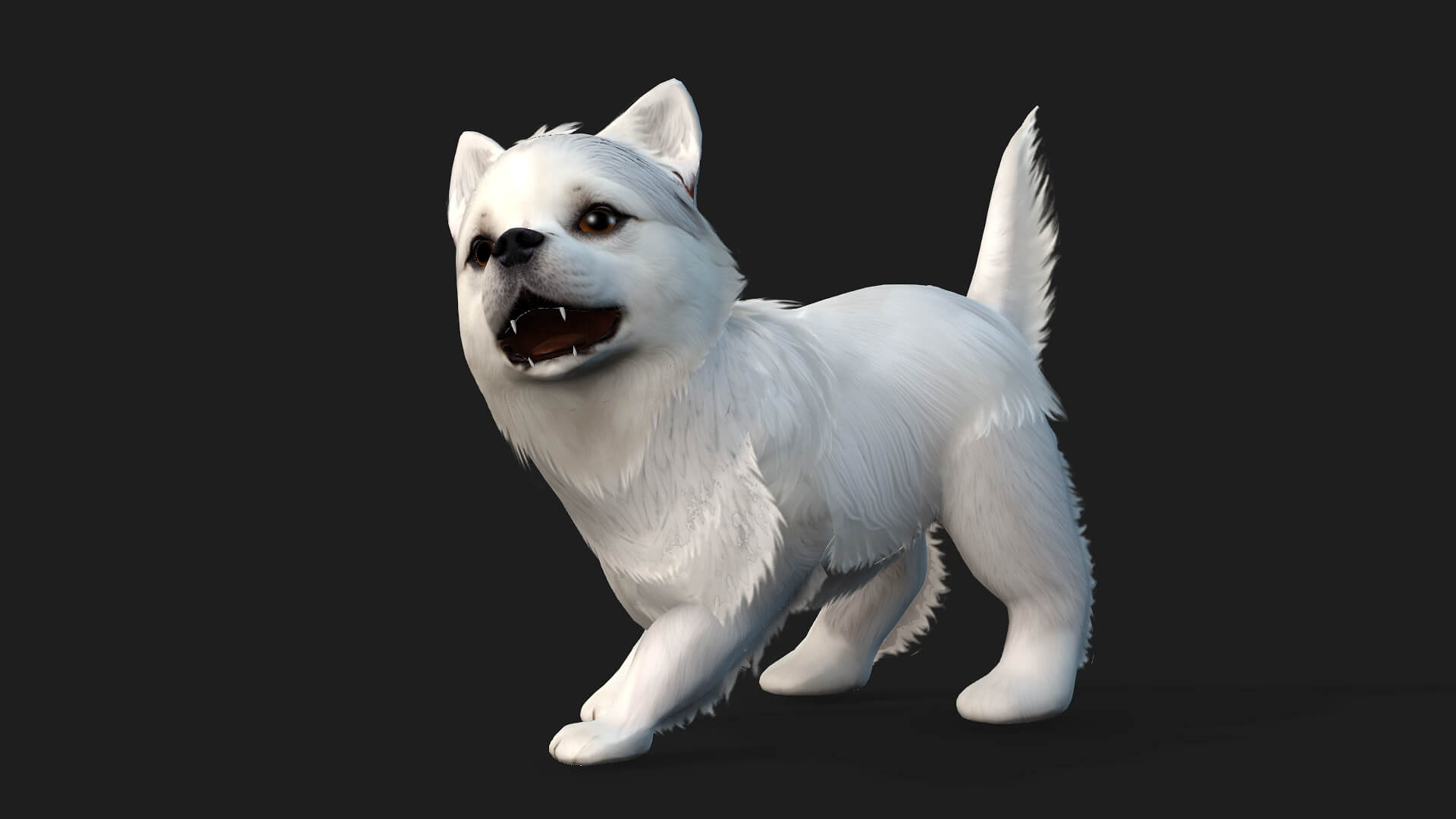 Dog A1 Animated - 3D Model by Animated3d