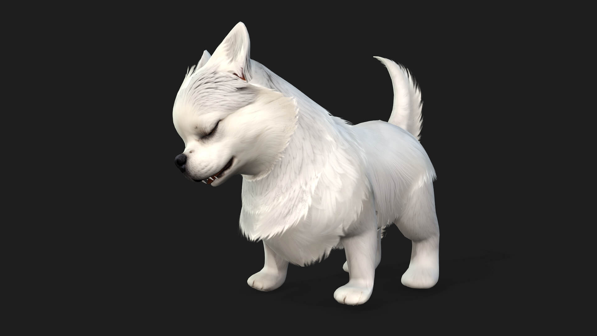 Dog A1 Animated - 3D Model by Animated3d