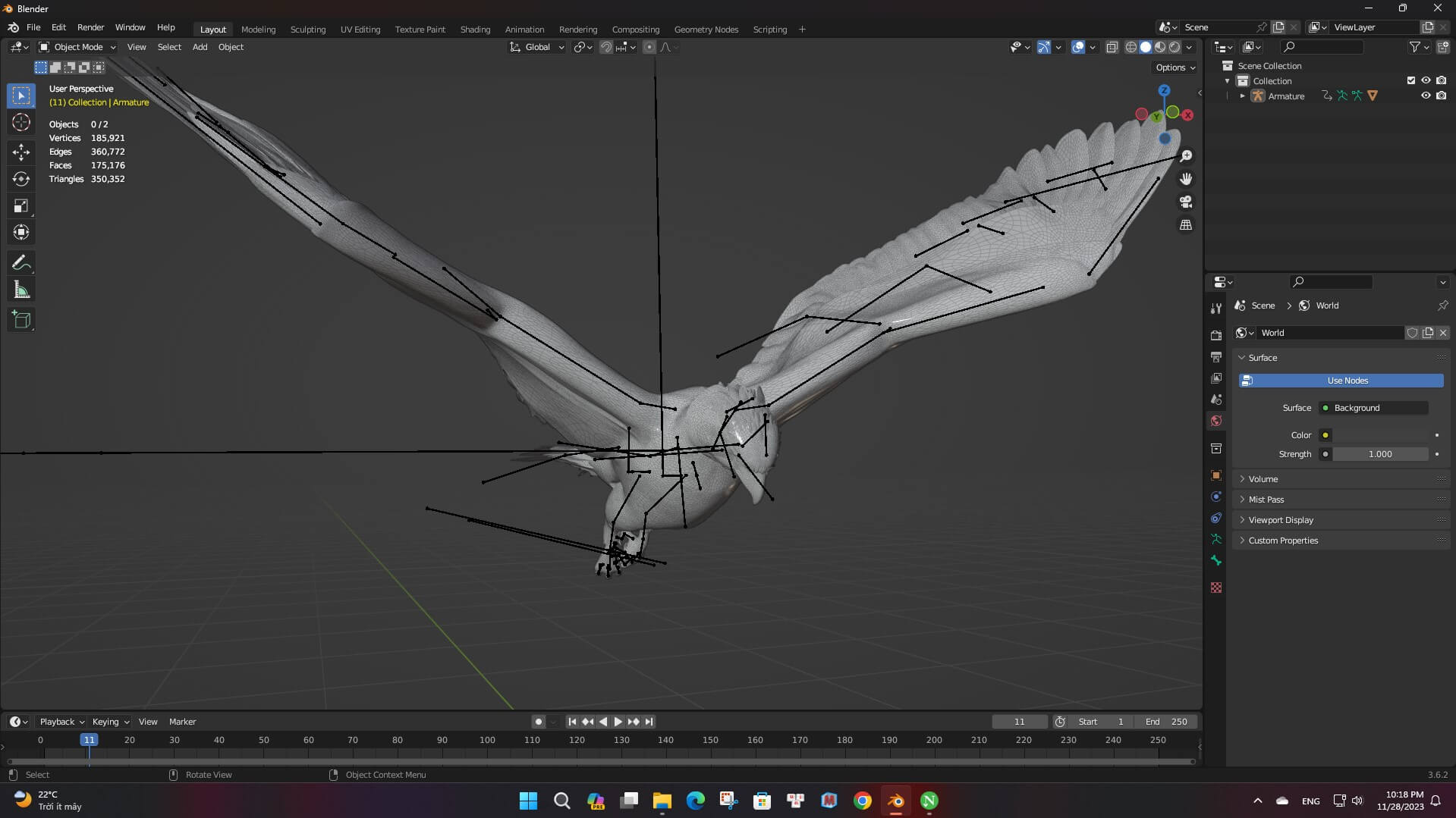 Eagle A2 Animated - 3D Model by Animated3d