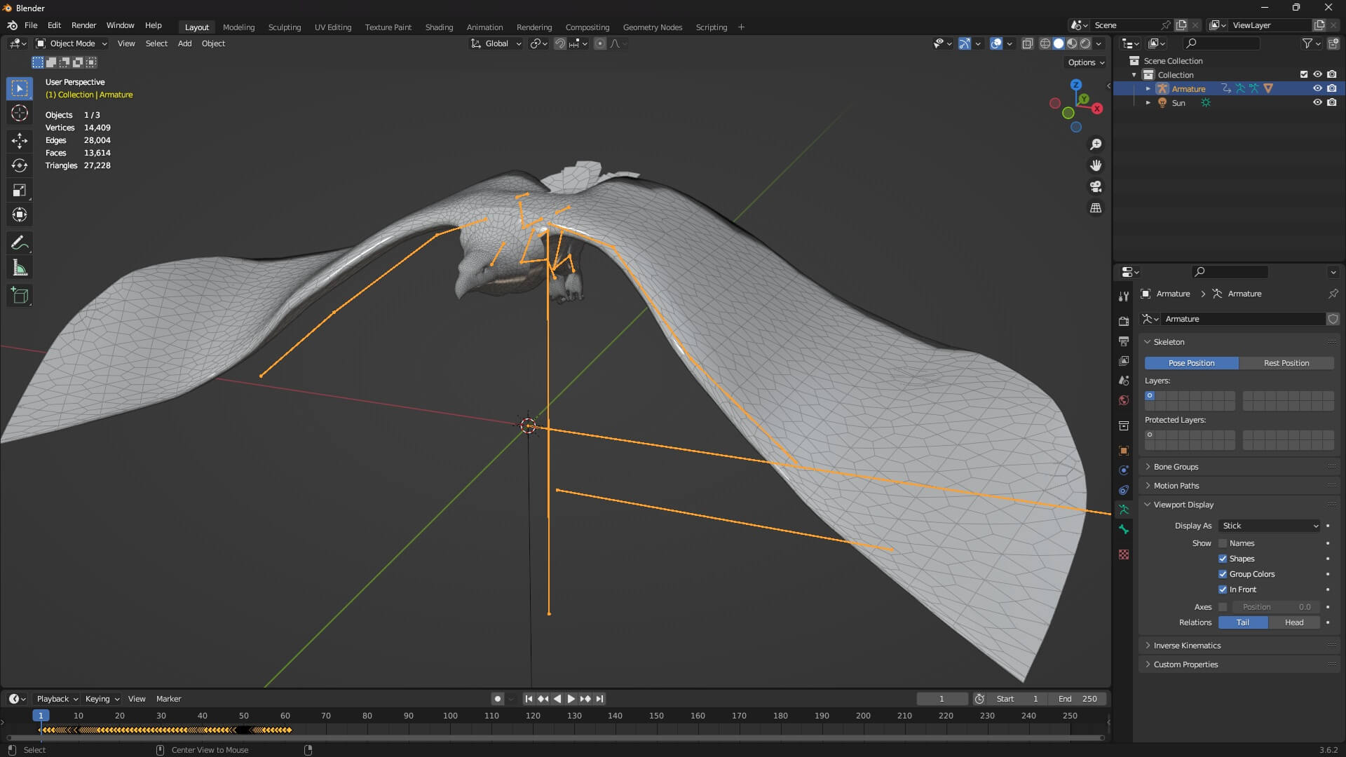 Eagle-B2-Animated 3D Animation by Animated3d