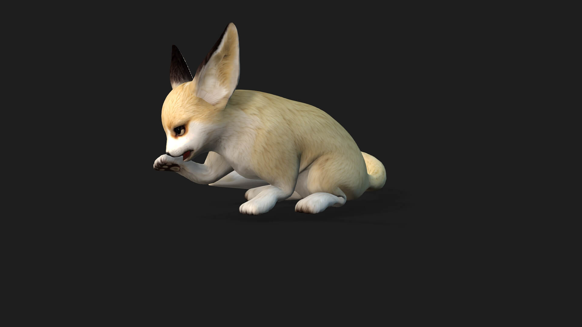 Fox A2 Animated - 3D Model by Animated3d