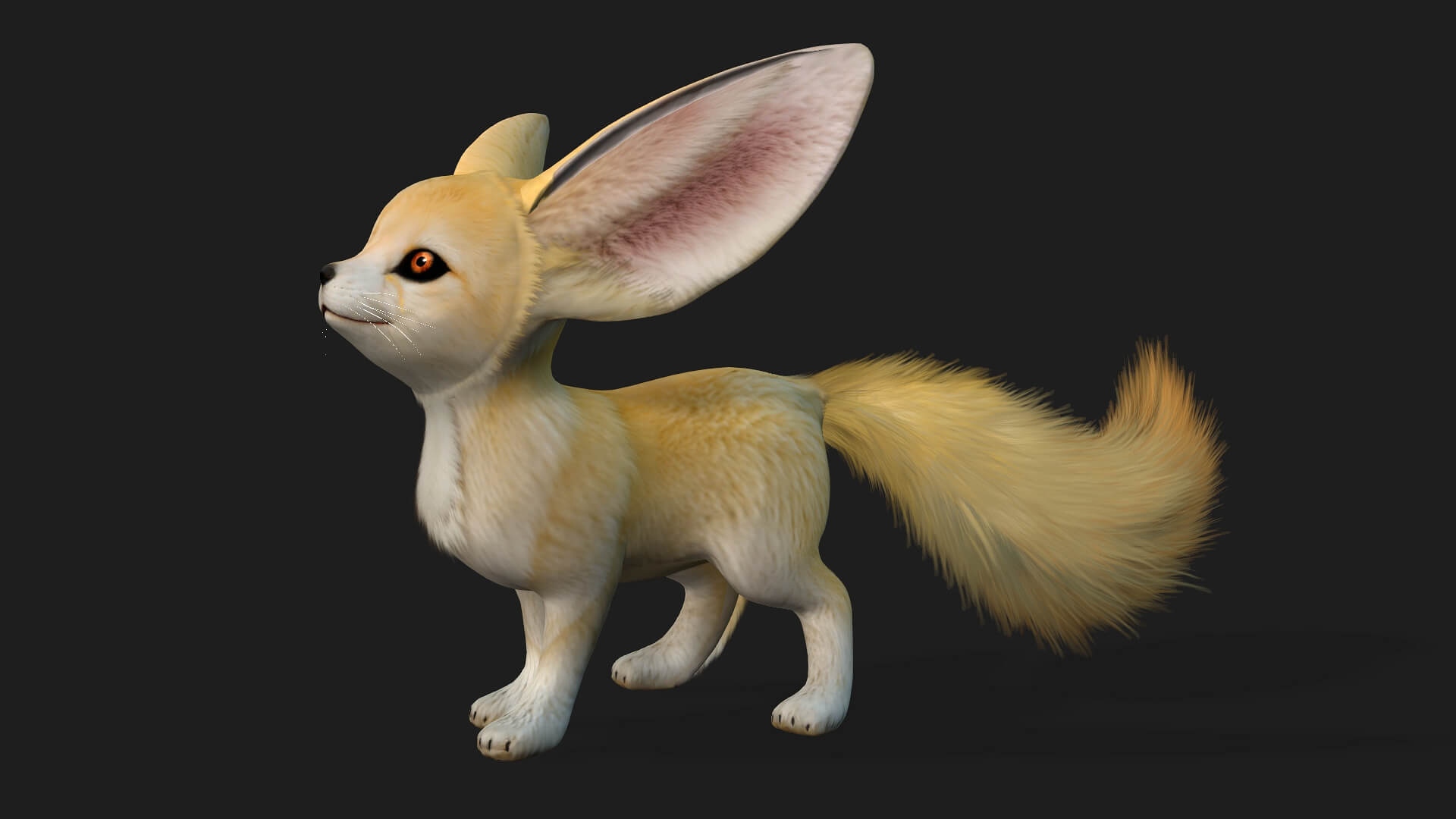 Fox-B1-Animated 3D Model by Animated3d