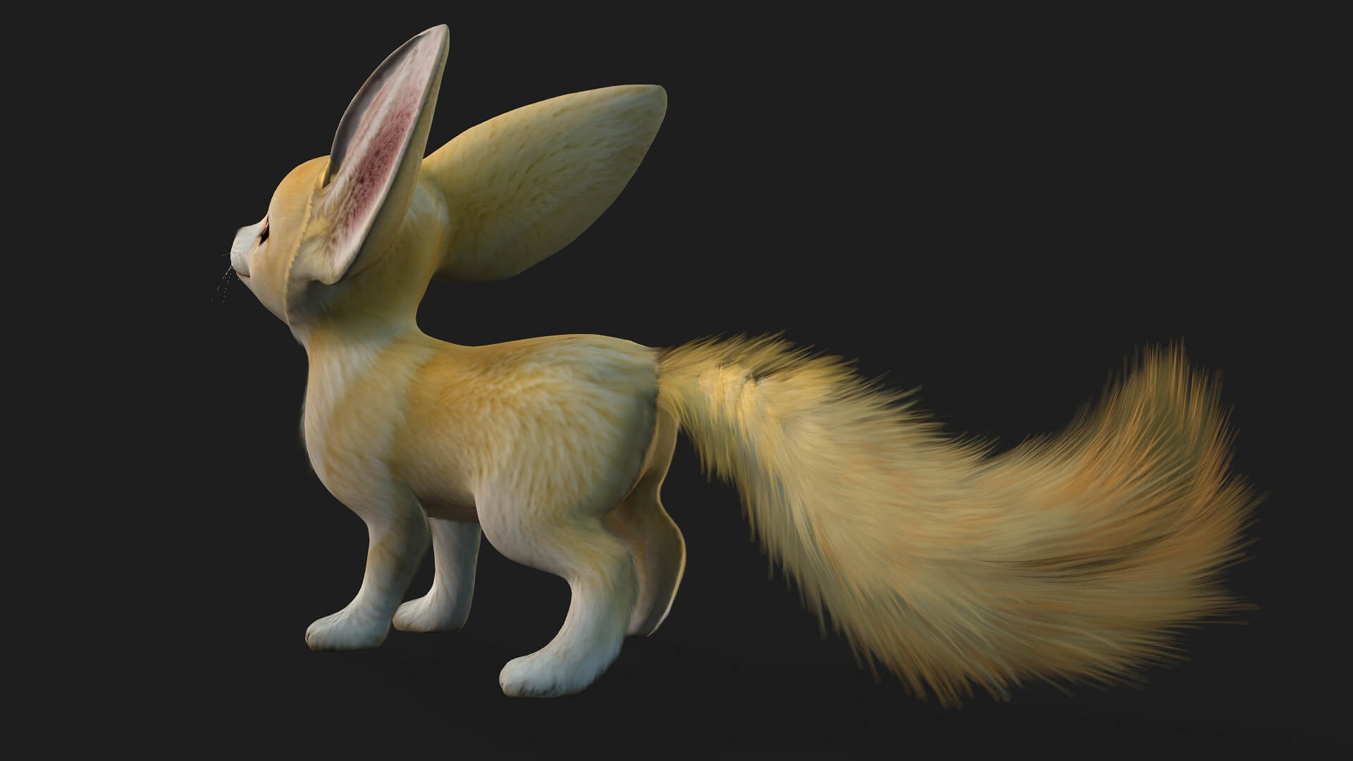 Fox-B1-Animated 3D Model by Animated3d