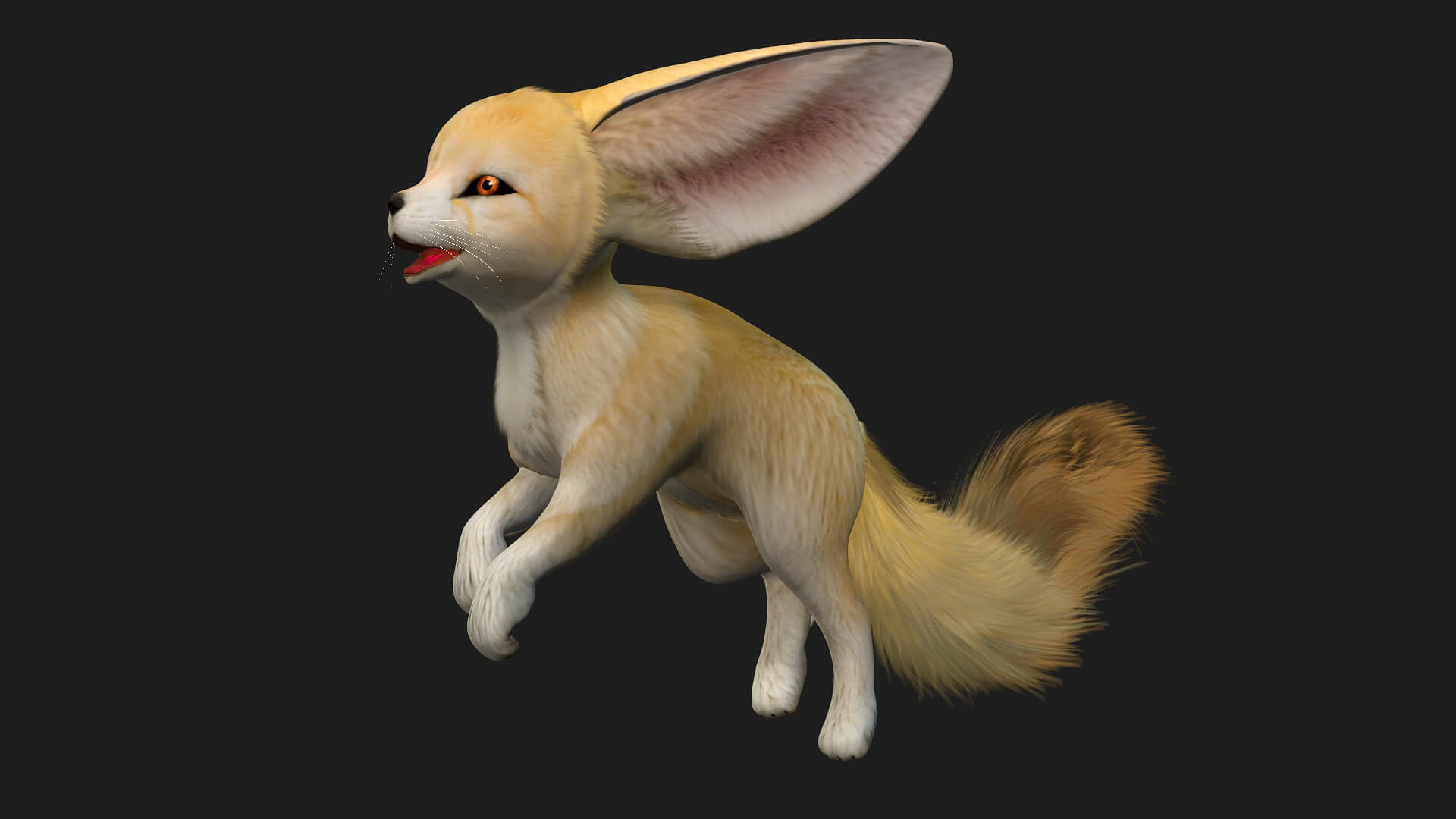Fox-B1-Animated 3D Model by Animated3d