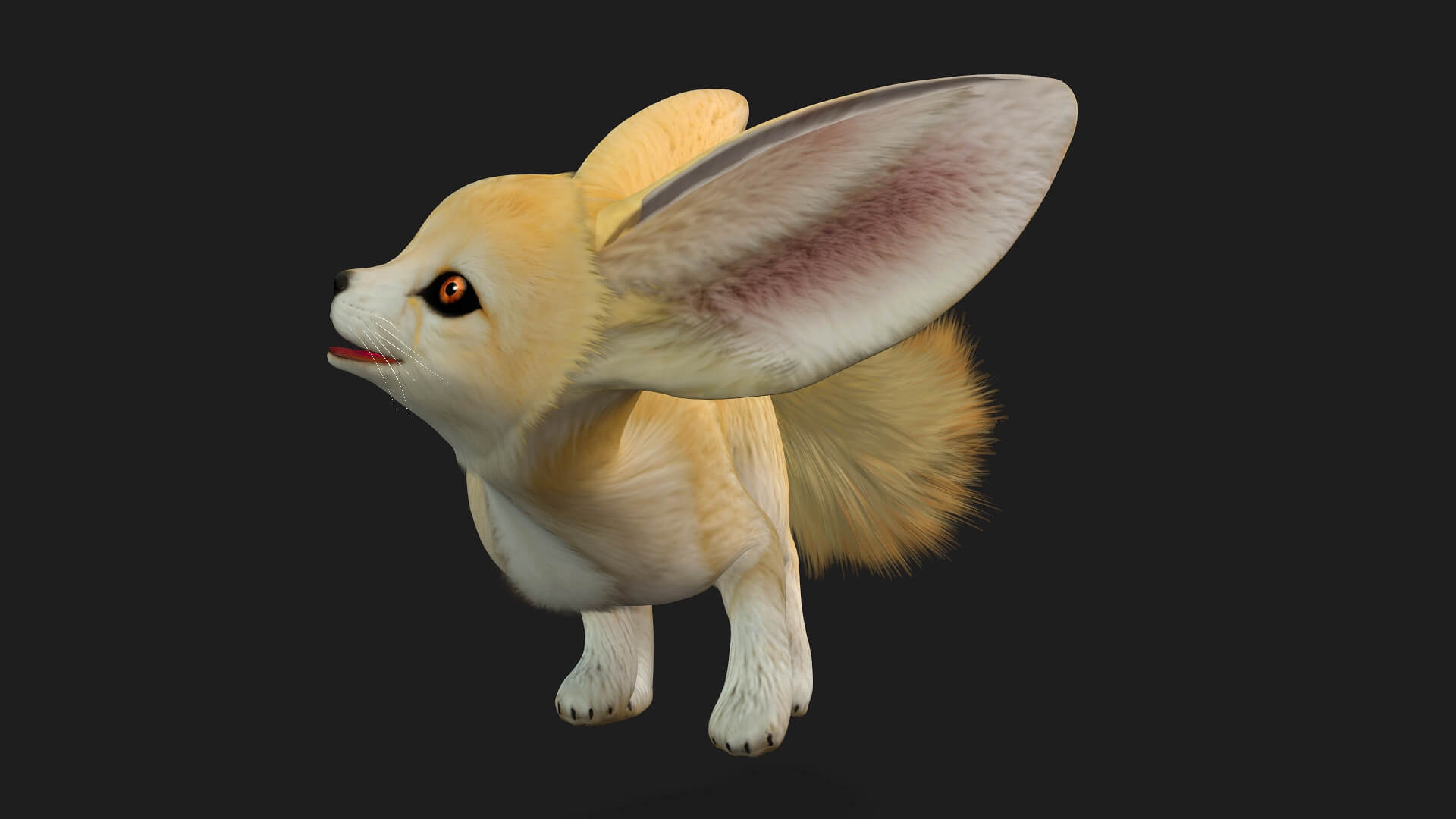 Fox-B1-Animated 3D Model by Animated3d