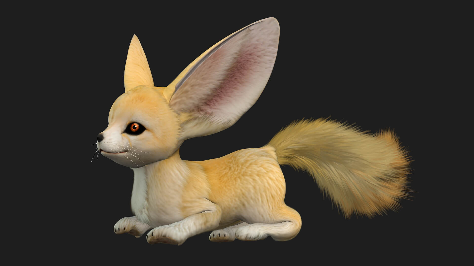 Fox-B1-Animated 3D Model by Animated3d