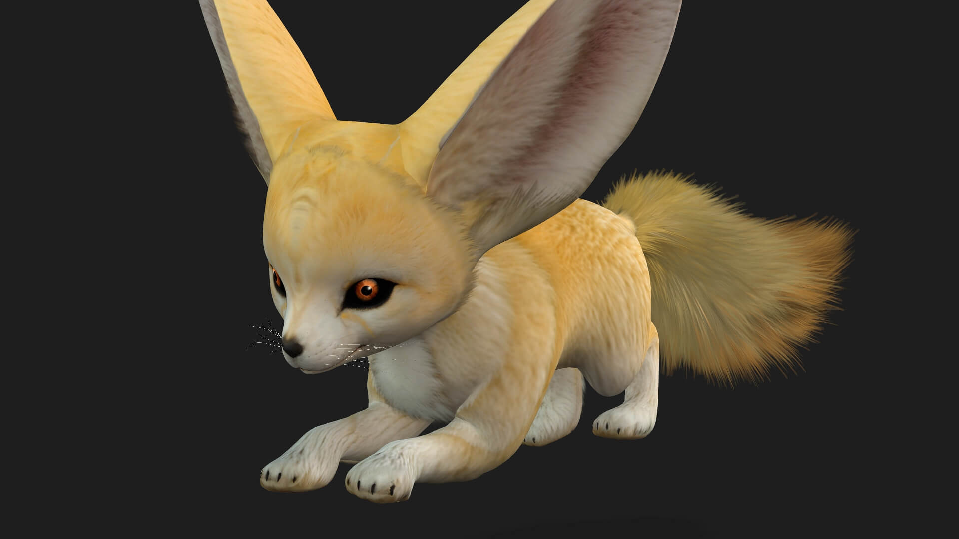 Fox-B1-Animated 3D Model by Animated3d