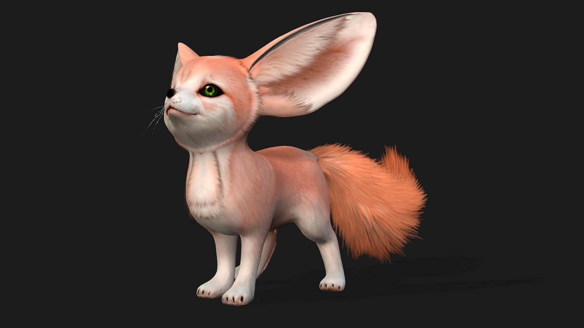 Fox-B2-Animated 3D Model by Animated3d