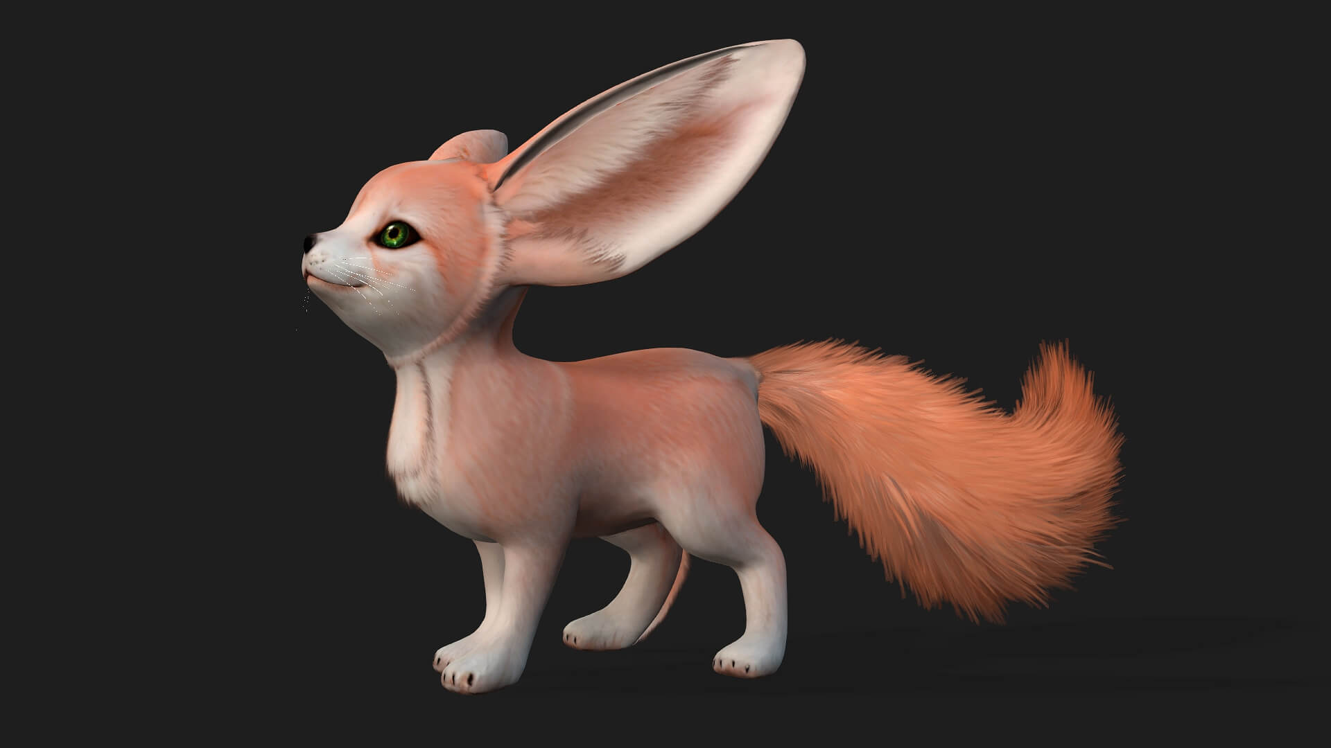 Fox-B2-Animated 3D Model by Animated3d