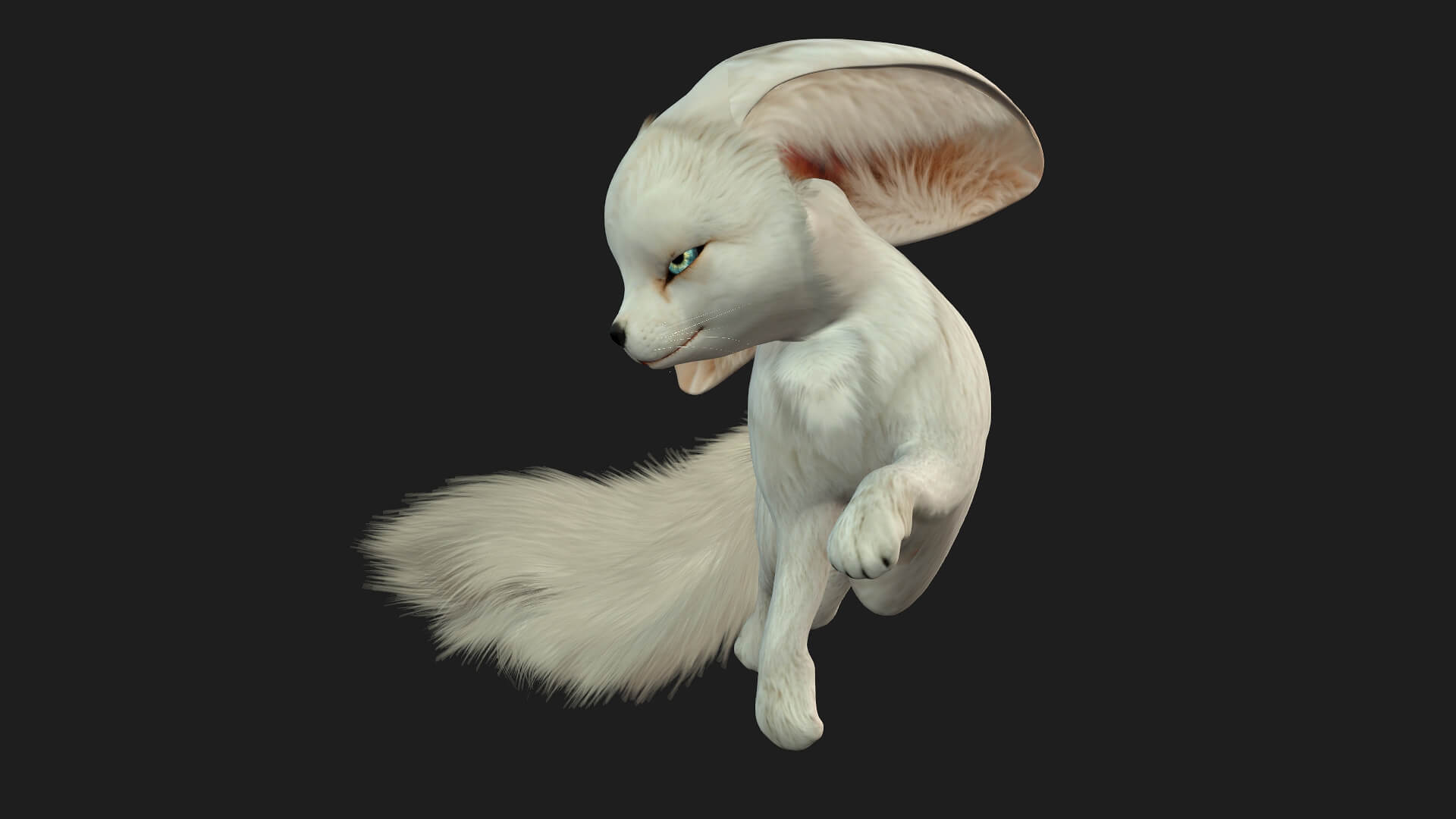 Fox-B3-Animated 3D Model by Animated3d