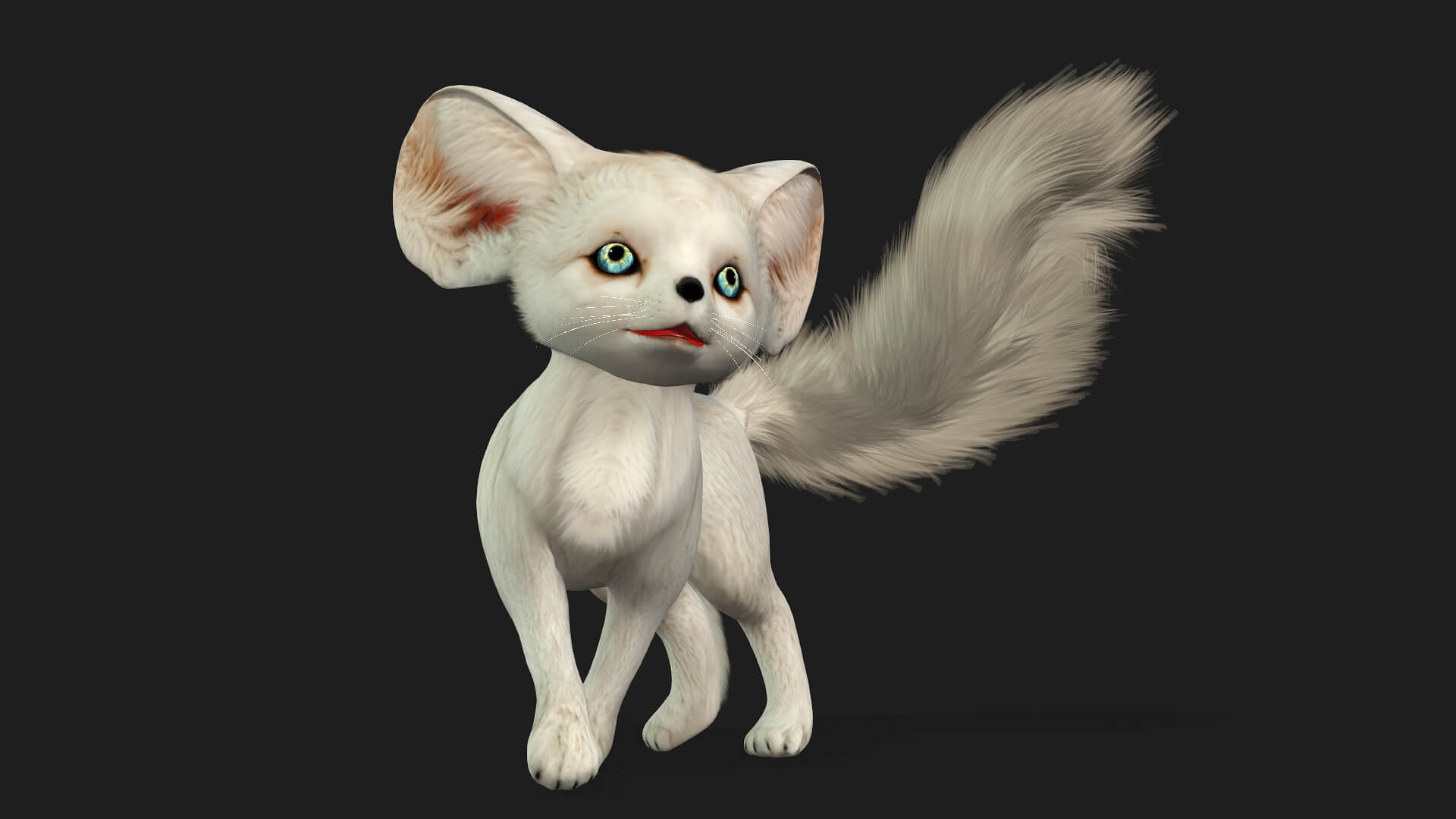 Fox-B3-Animated 3D Model by Animated3d