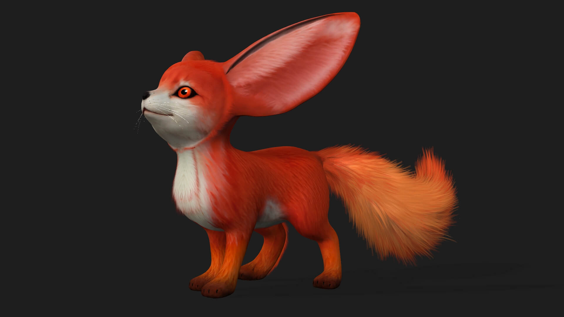 Fox-B4-Animated 3D Model by Animated3d