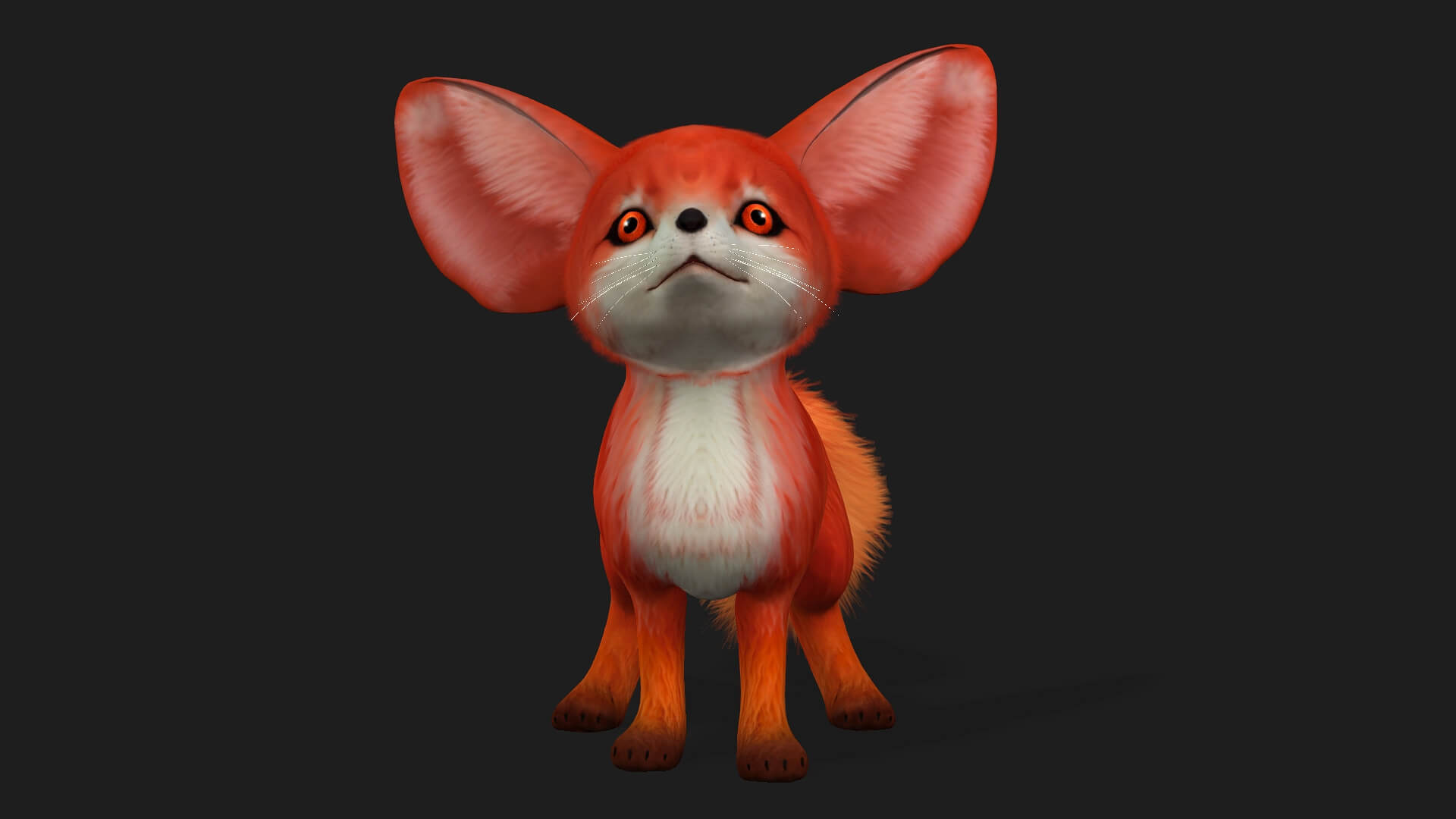 Fox-B4-Animated 3D Model by Animated3d