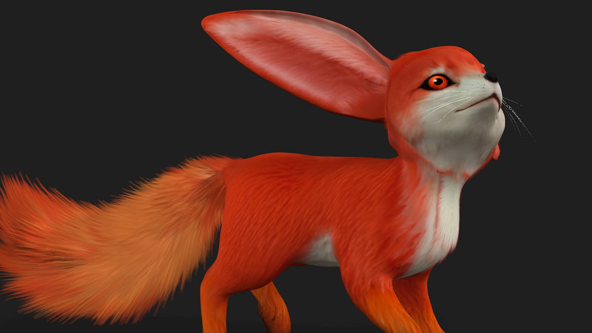 Fox-B4-Animated 3D Model by Animated3d