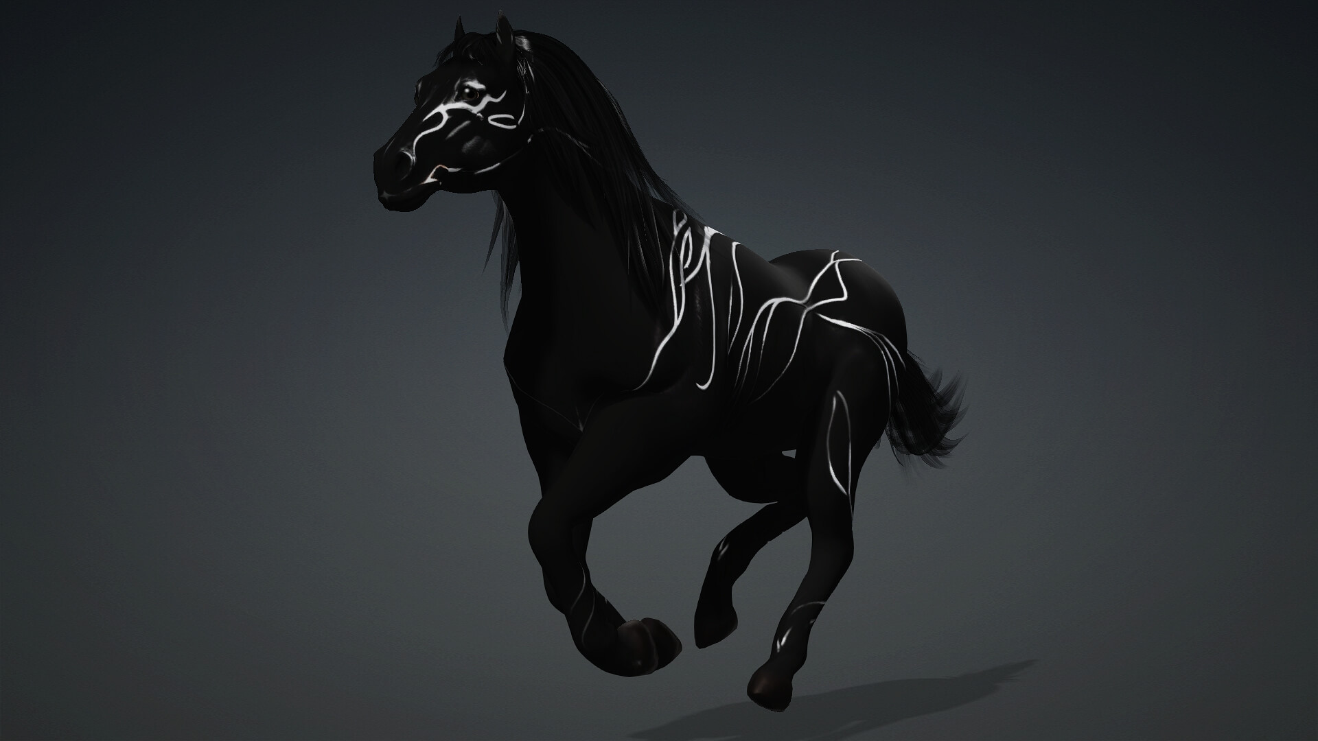 Horse-B4-Animated 3D Animation by Animated3d