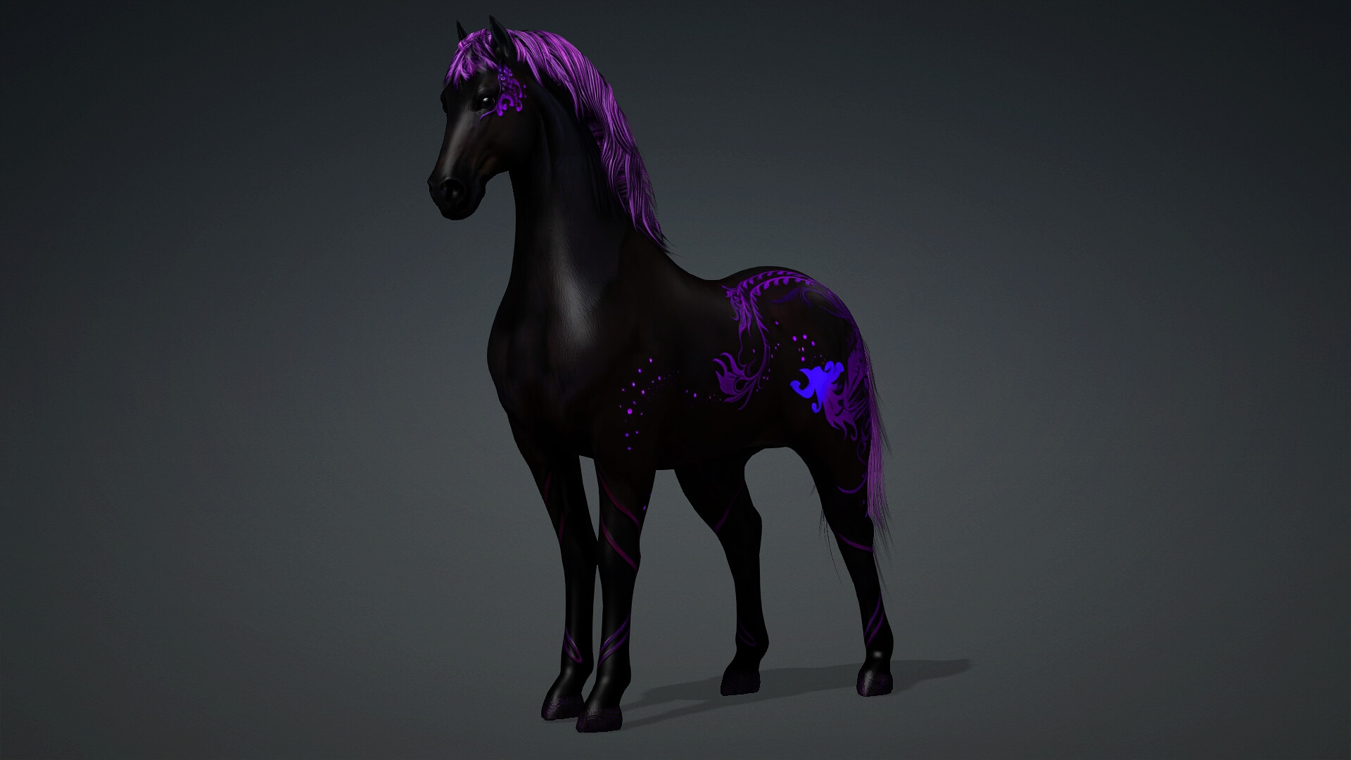 Horse-C2-Animated 3D Animation by Animated3d