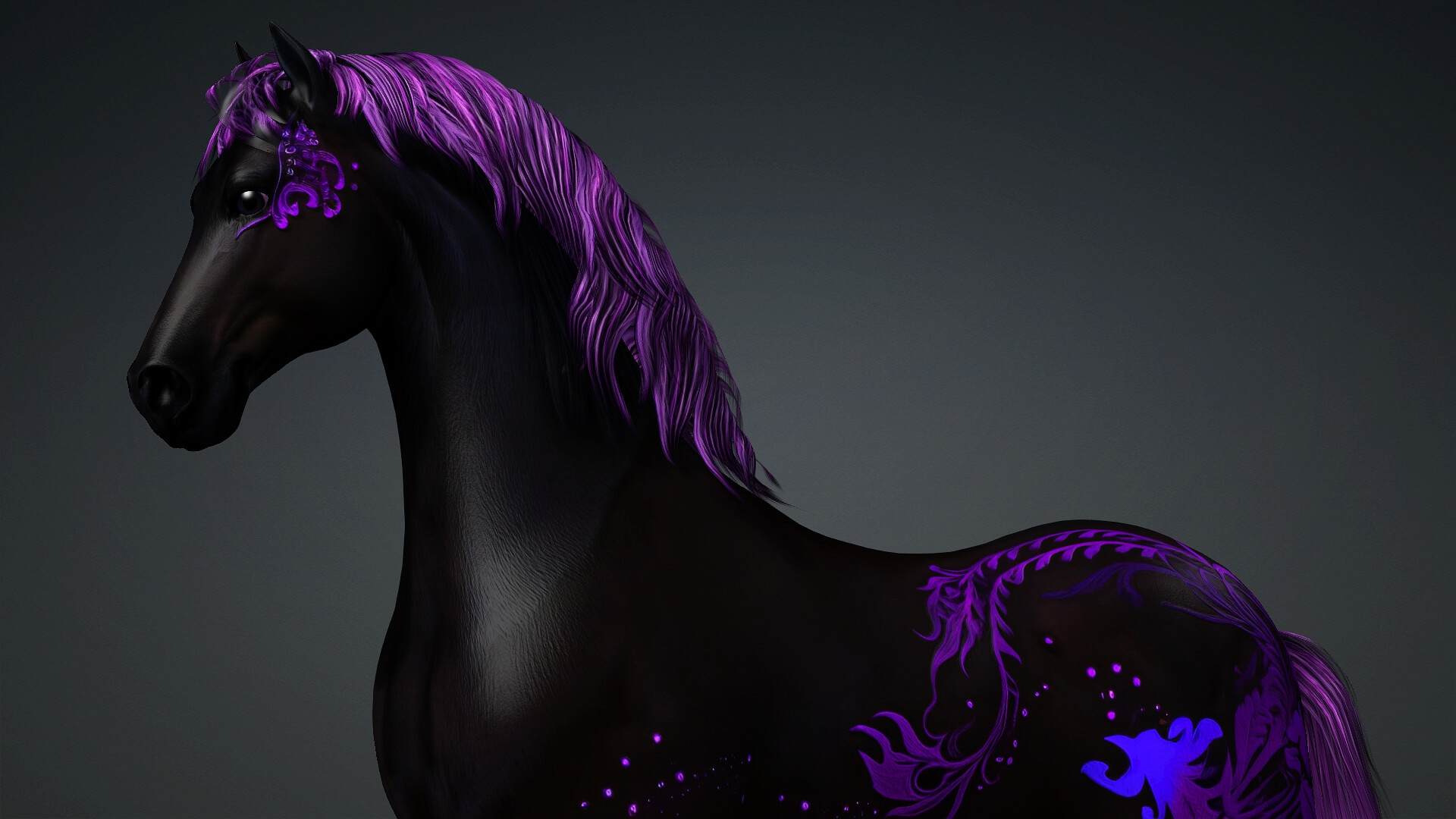 Horse-C2-Animated 3D Animation by Animated3d