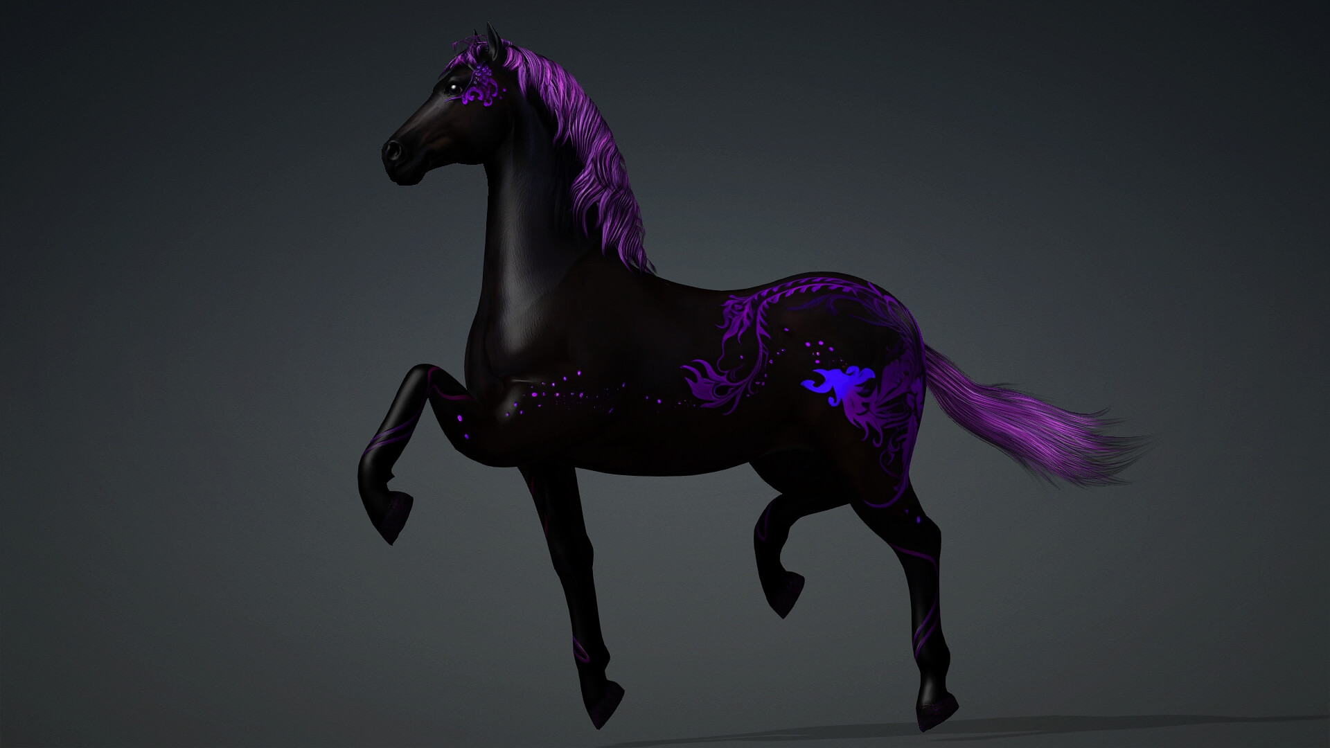 Horse-C2-Animated 3D Animation by Animated3d
