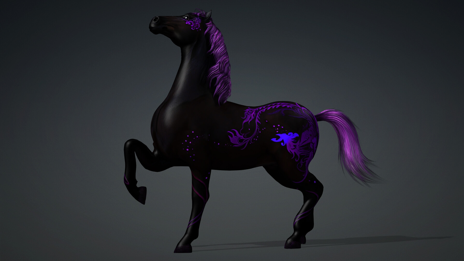 Horse-C2-Animated 3D Animation by Animated3d